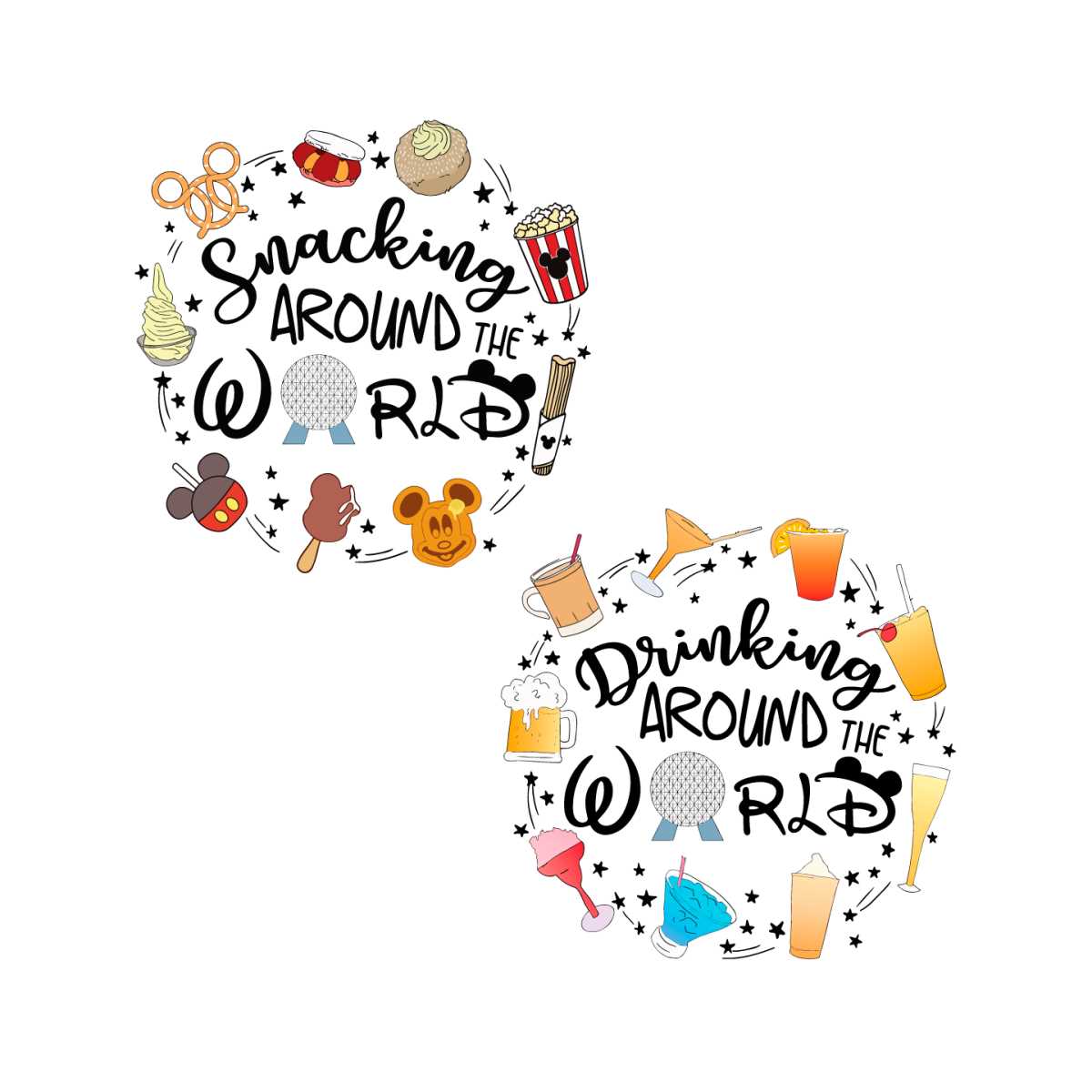 Bundle Snacking And Drinking Around The World Svg Drinks An Inspire Uplift