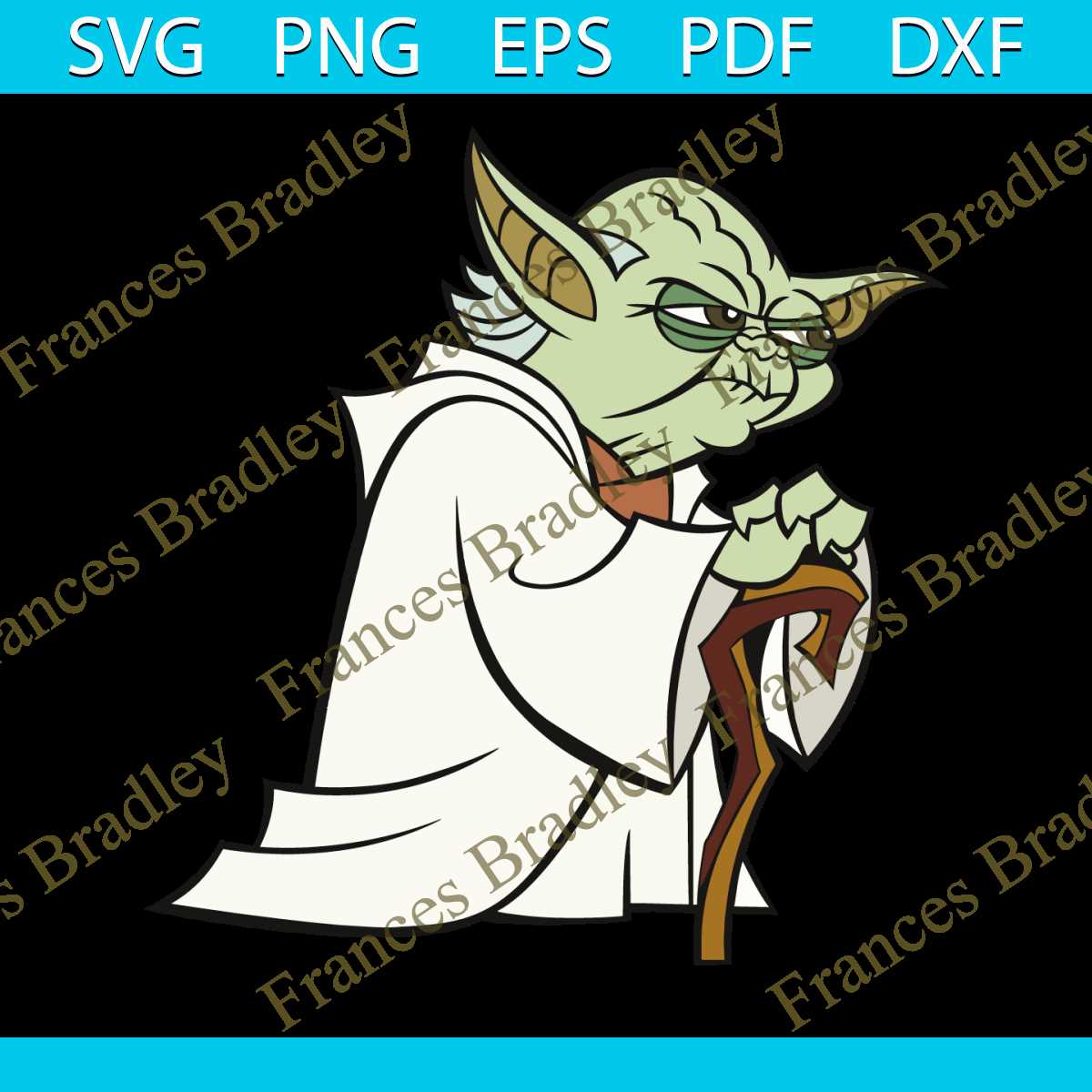 Master Yoda Svg, Star Wars Yoda Svg , Cute Yoda Svg, Eps Png | Inspire ...