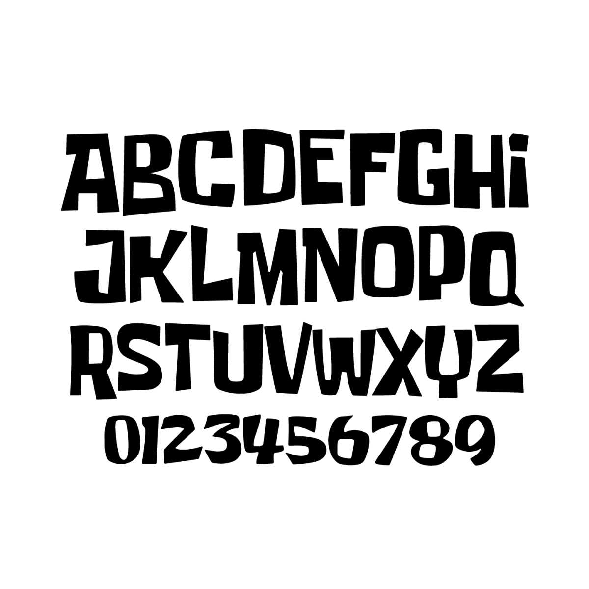 Spongebob Font Svg Inspire Uplift