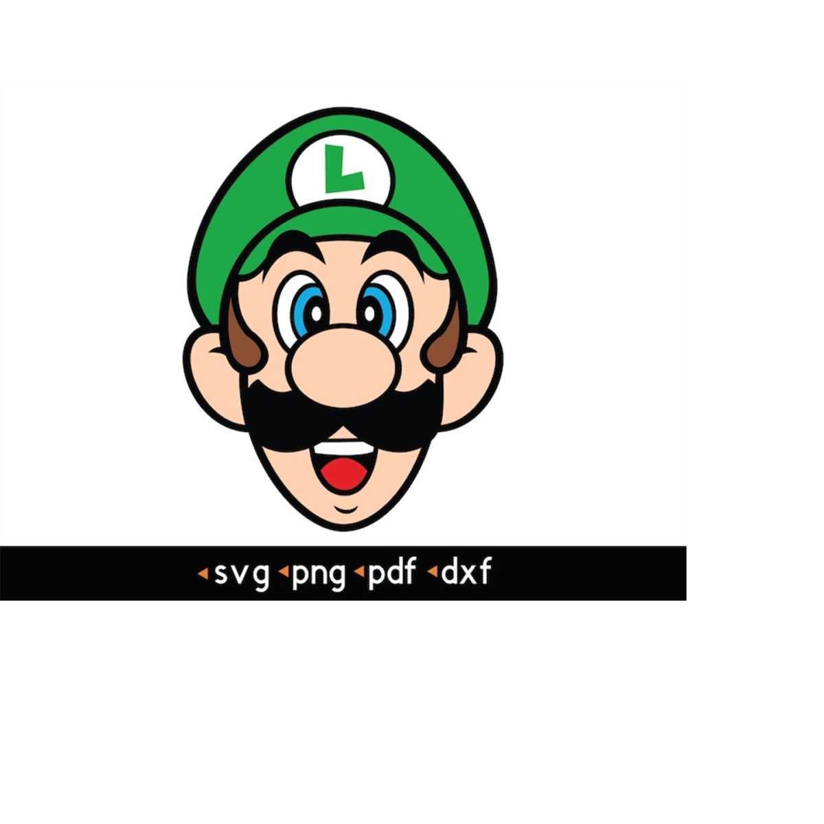 Luigi- 2 svg, png, pdf, dxf | Inspire Uplift