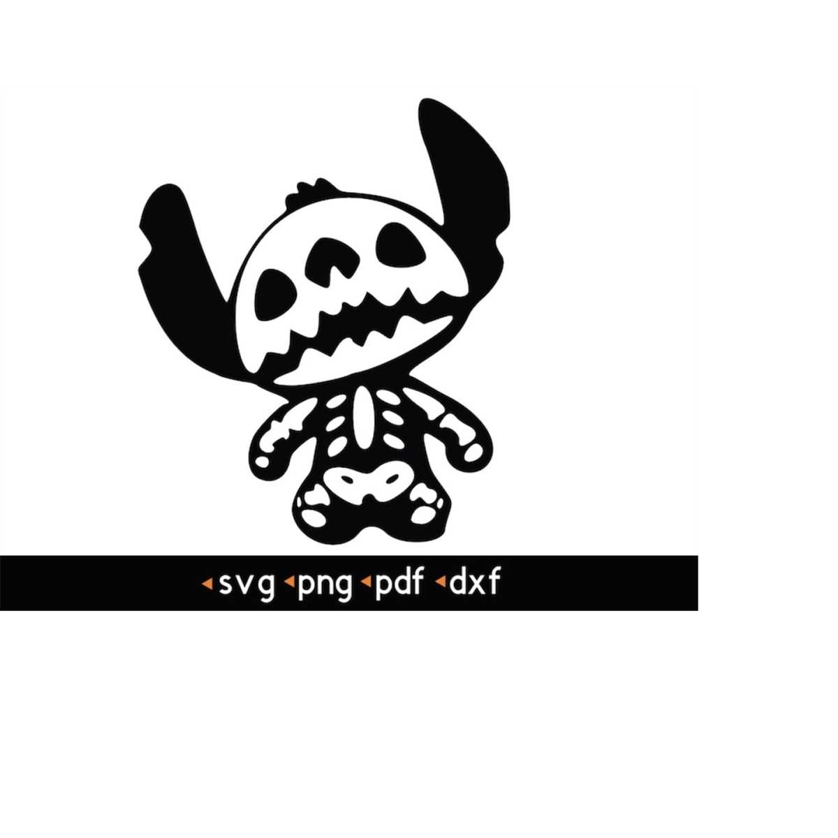 Stitch- 19 (transparent background) svg, png, pdf, dxf | Inspire Uplift