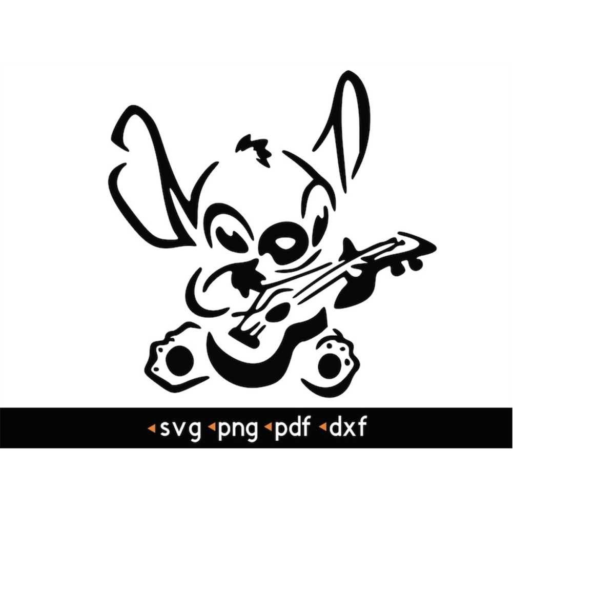 Stitch- 18 (transparent background) svg, png, pdf, dxf | Inspire Uplift