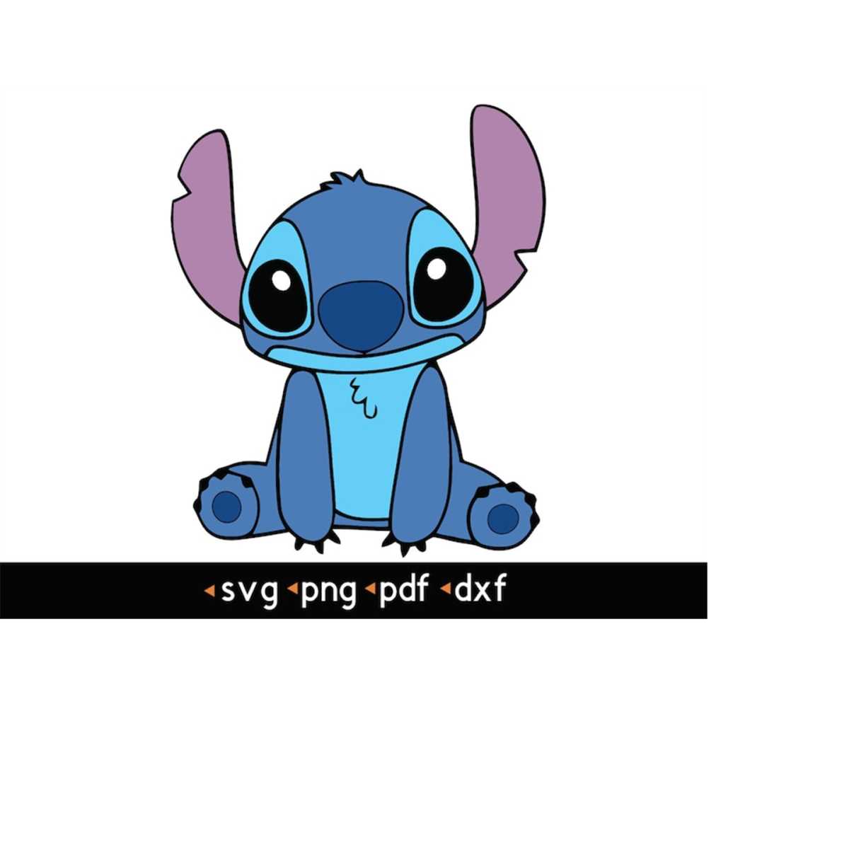 Stitch- 4 svg, png, pdf, dxf | Inspire Uplift