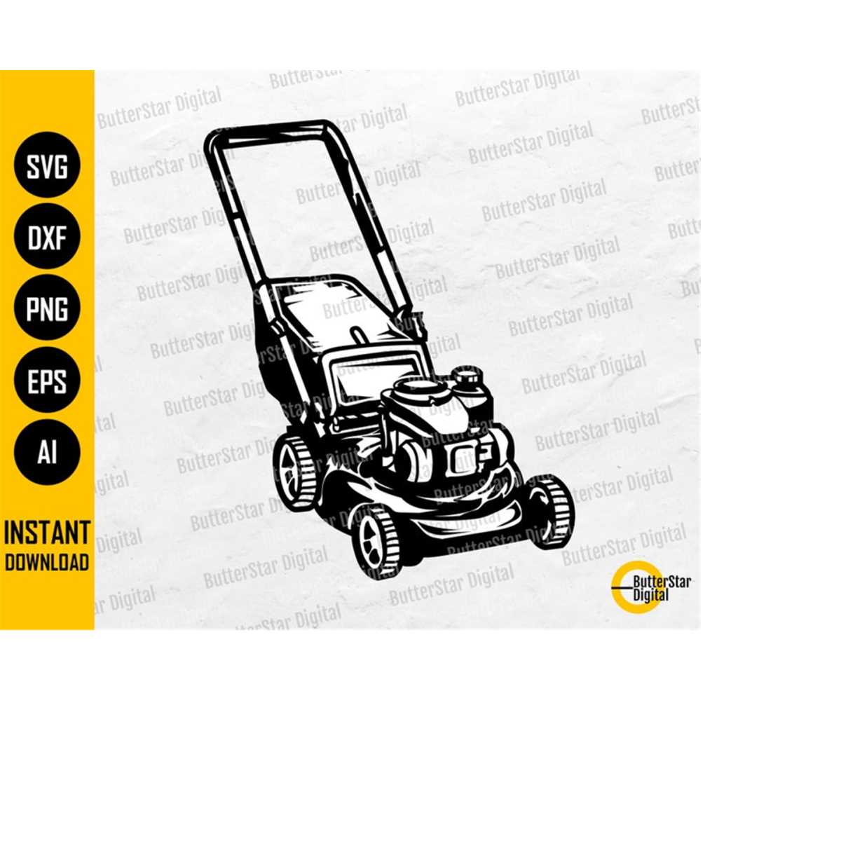 Push Mower Svg | Inspire Uplift