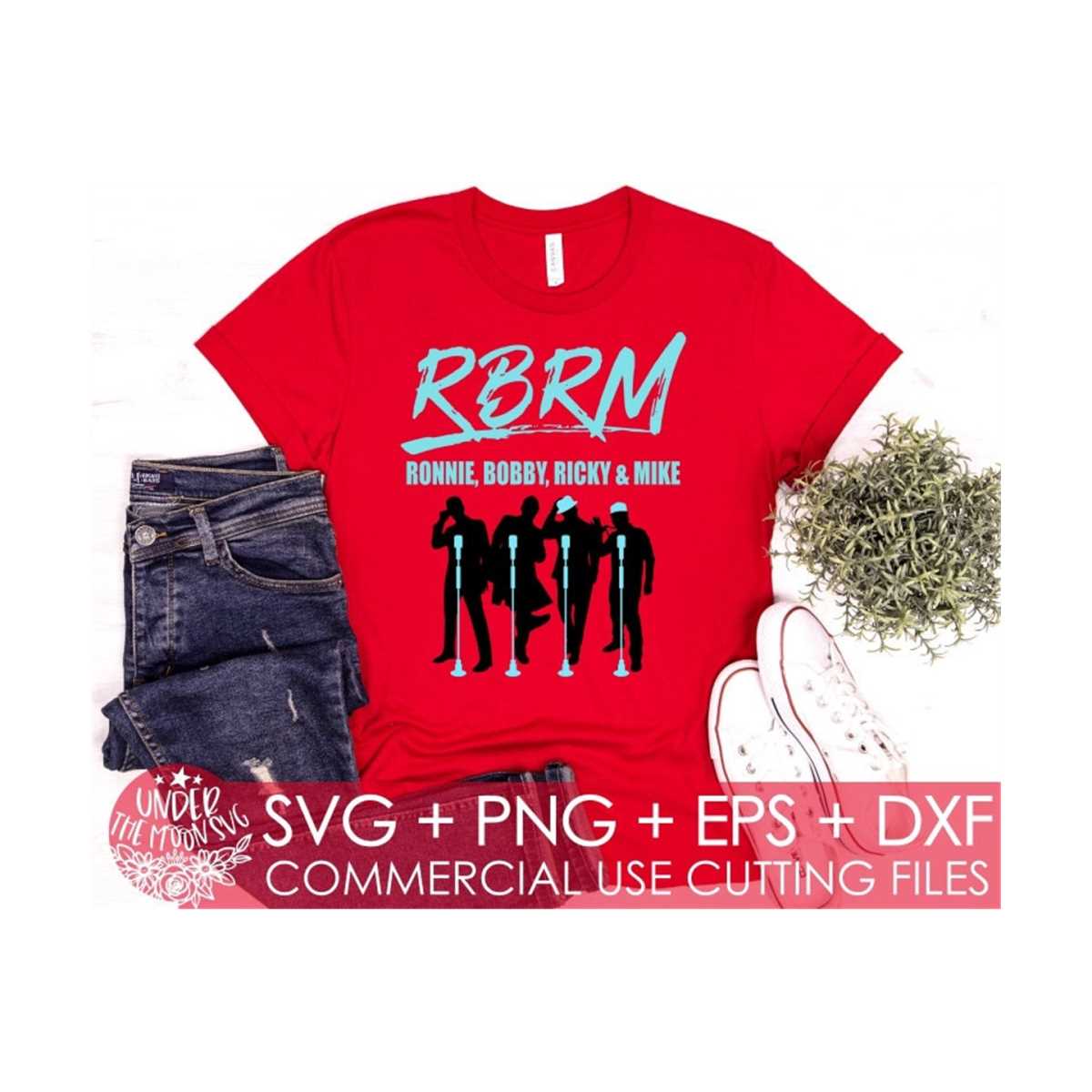 RBRM svg / Ronnie , Bobby ,Ricky, Mike SVG / SVG Instant dow | Inspire Uplift