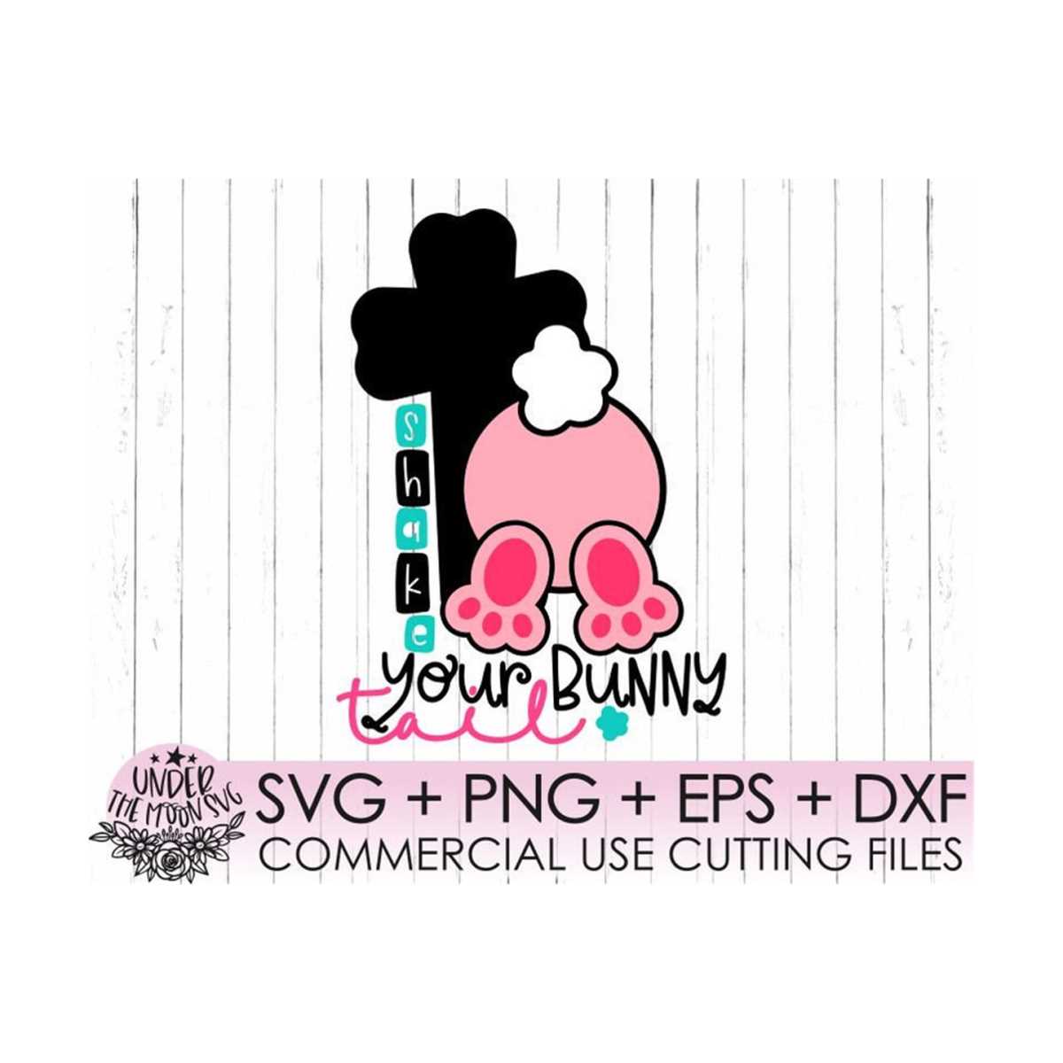 Shake Your Bunny Tail Svg, Easter Bunny Svg, Cotton Tail Svg | Inspire ...
