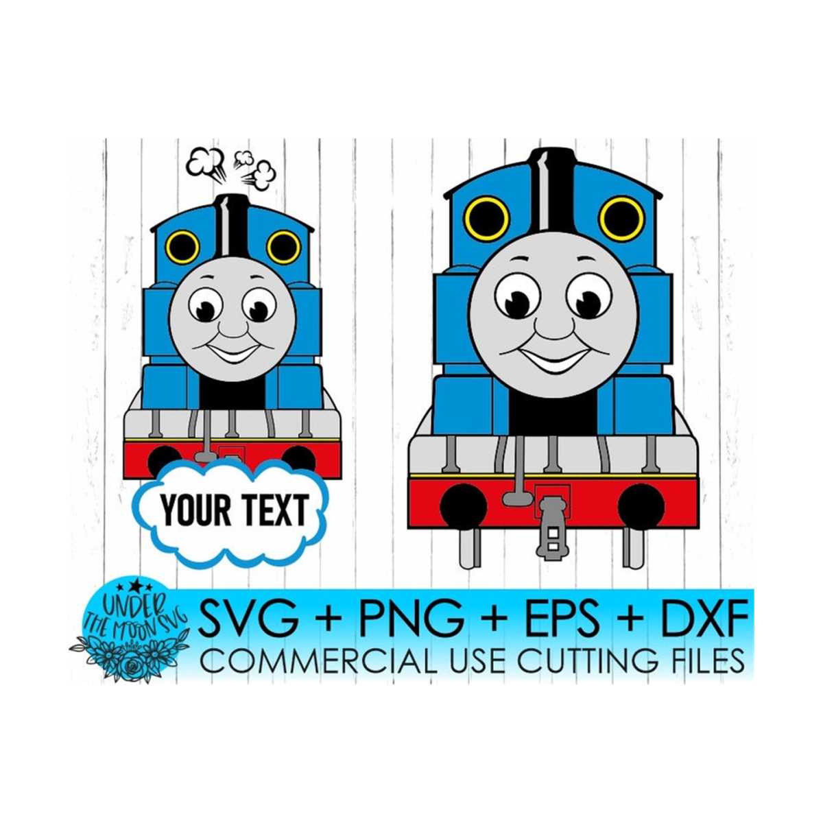 Thomas The Train SVG | Commercial Use | Thomas The Train DXF | Inspire ...