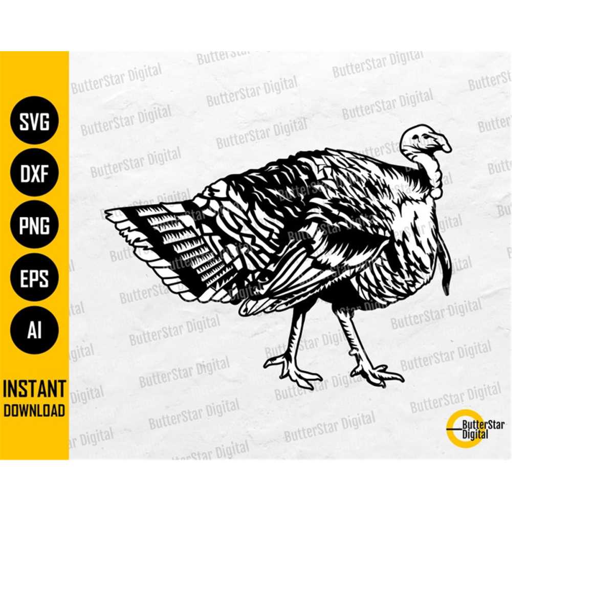 Wild Turkey SVG | Turkey Hunter SVG | Turkey Hunting SVG | H | Inspire ...