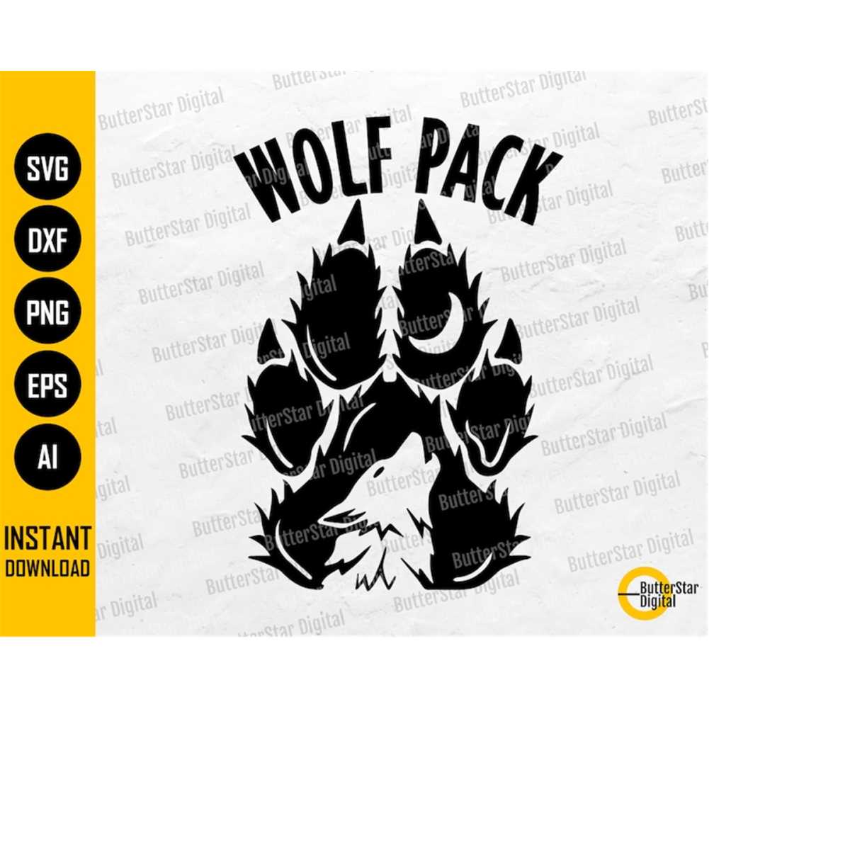 Wolf Pack SVG | Wolfpack SVG | Wild Animal T-Shirt Decals Vi | Inspire ...