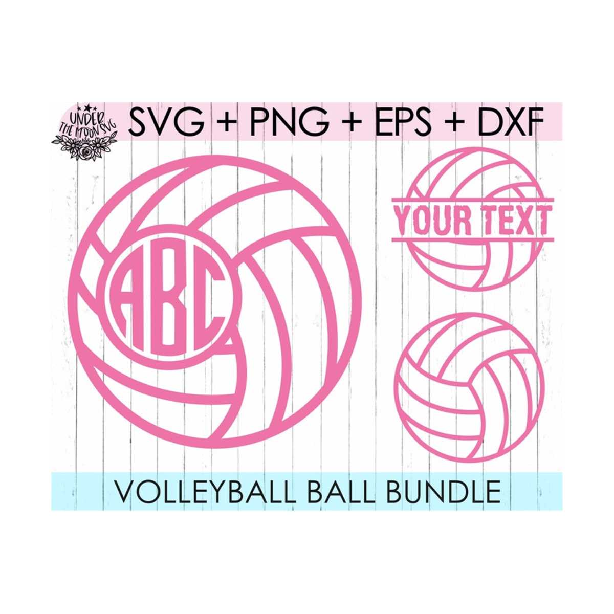 Volleyball SVG / Volleyball Frames SVG / Volleyball Monogram | Inspire ...