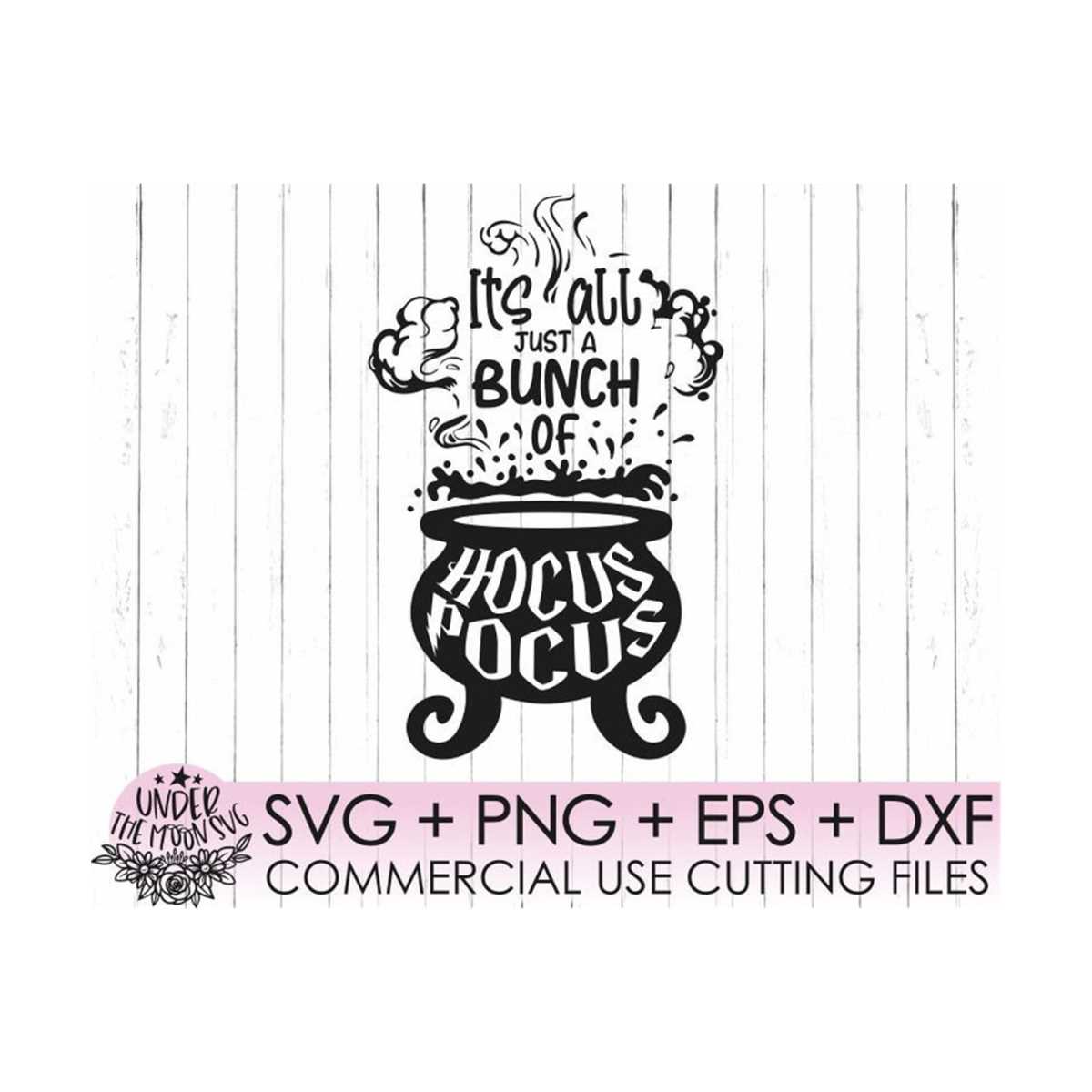 Hocus Pocus SVG / Cauldron SVG / Halloween Svg Clipart / Wit | Inspire ...