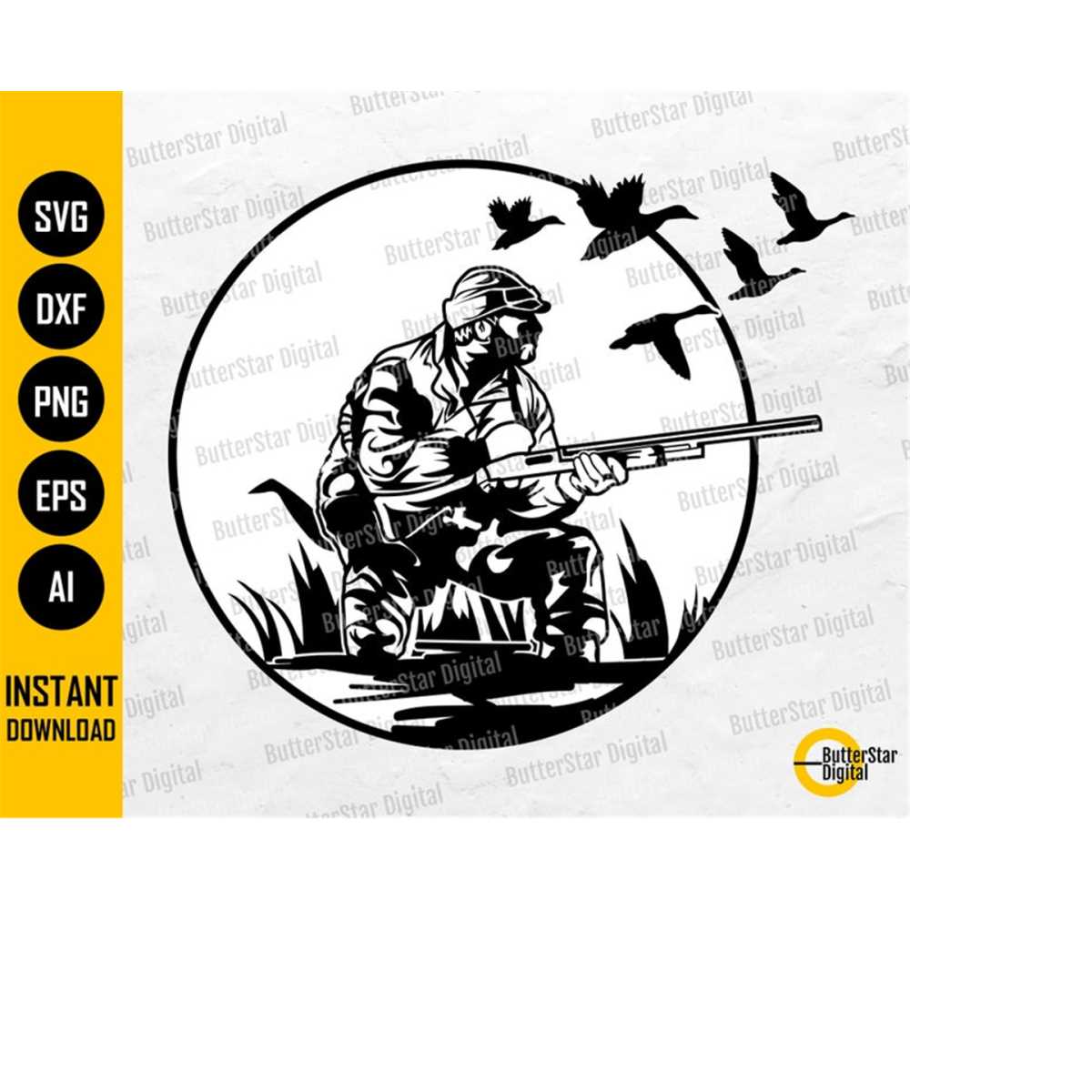 Duck Hunter SVG | Duck Hunting SVG | Duck Hunt SVG | Hunting | Inspire ...