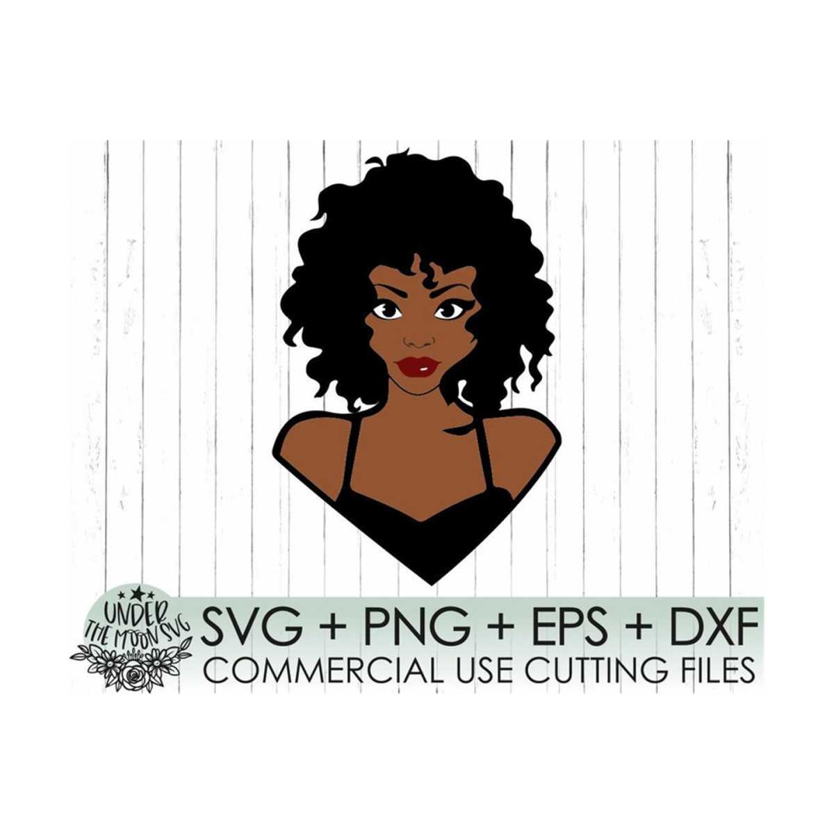 Afrocentric Svg , Natural Afro woman Svg,Afro Svg, Natural H - Inspire ...