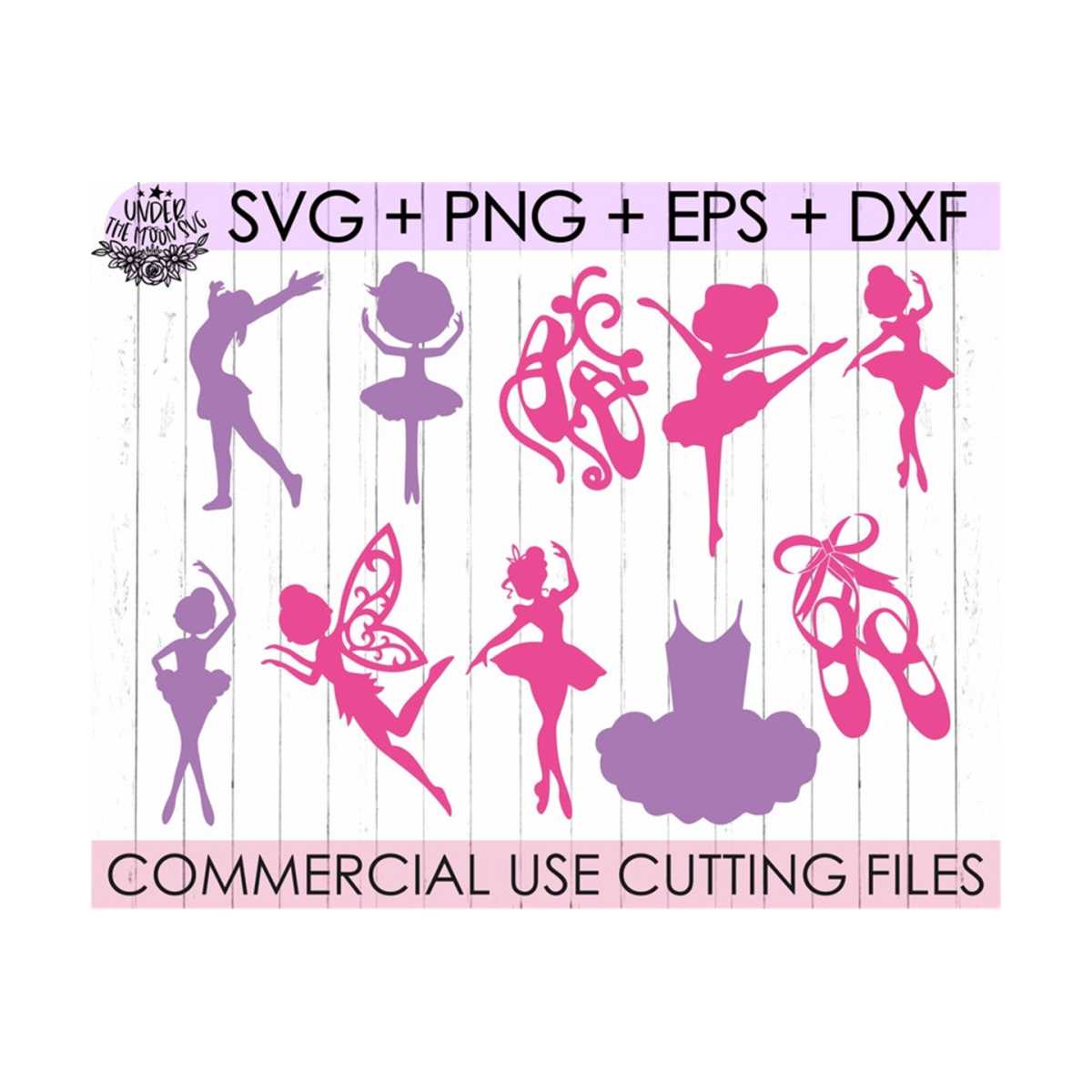 Ballet Dancer SVG Bundle / Ballet dancer clipart / Ballarina | Inspire ...