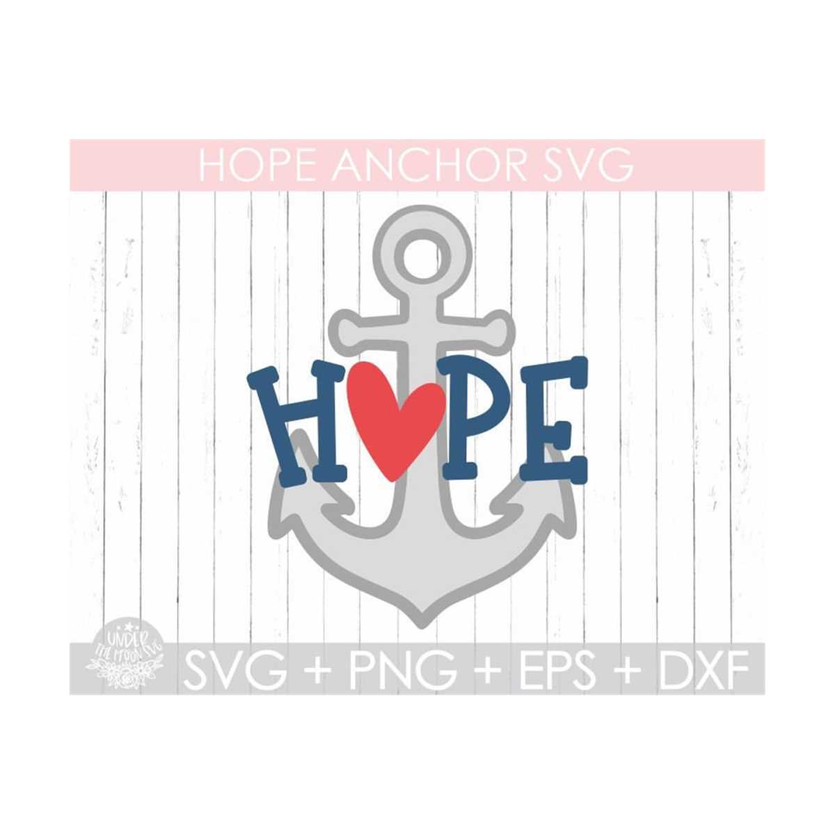 Summer Anchor Hope Svg ,Anchor Hope Svg,Cruse Svg,Nautical S | Inspire ...