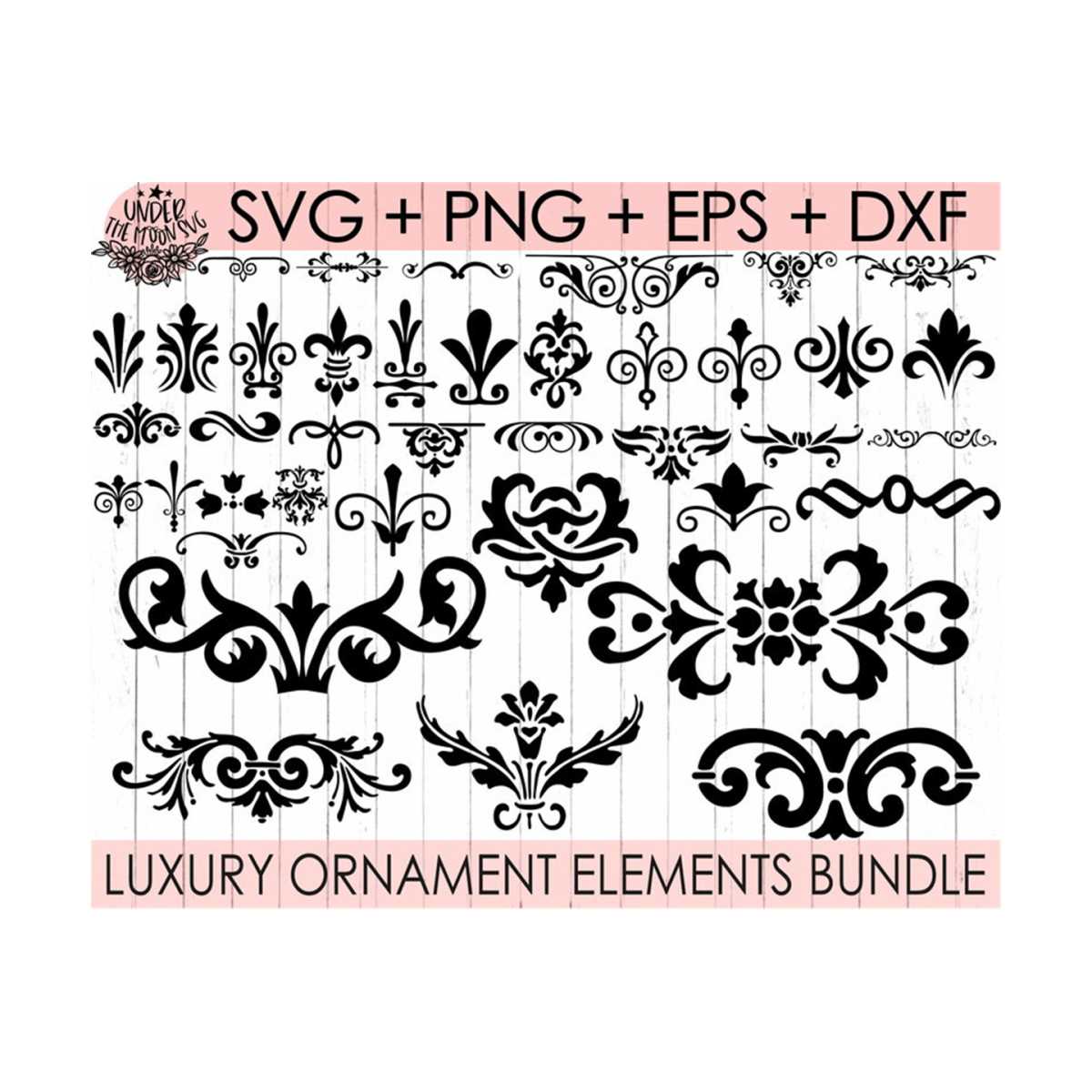 Ornamental Dividers SVG | Decorative Elements svg SVG | Comm | Inspire ...