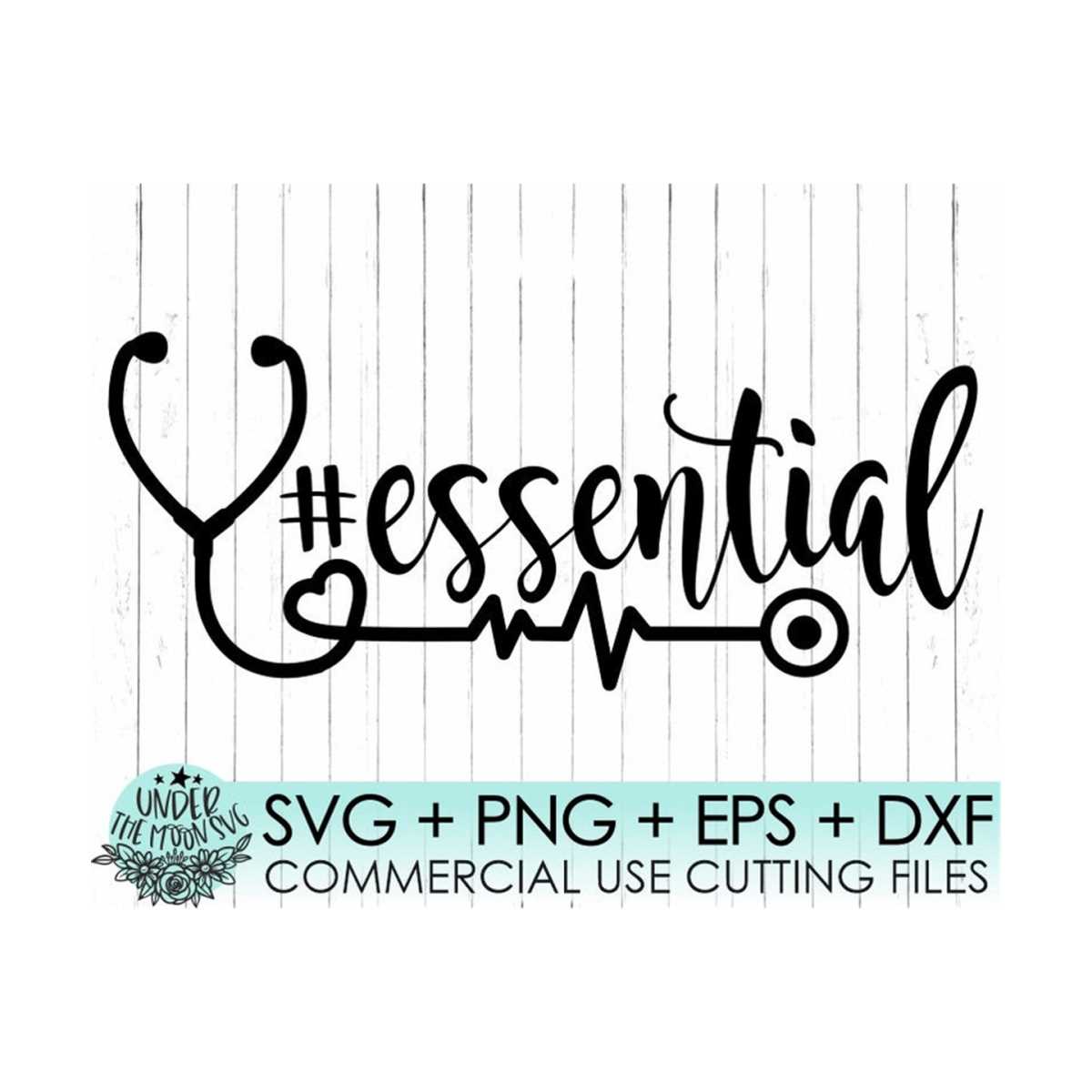 Essential Stethoscope Svg,Essential Svg, Doctor and Nurse St | Inspire ...