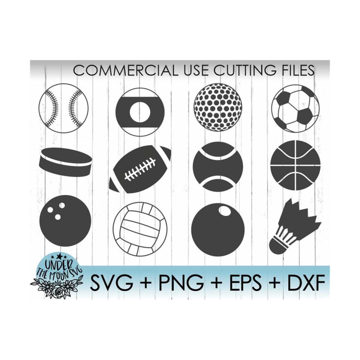 Sport Ball SVG- Sport Bundle SVG, Balls clipart, Balls clip | Inspire ...