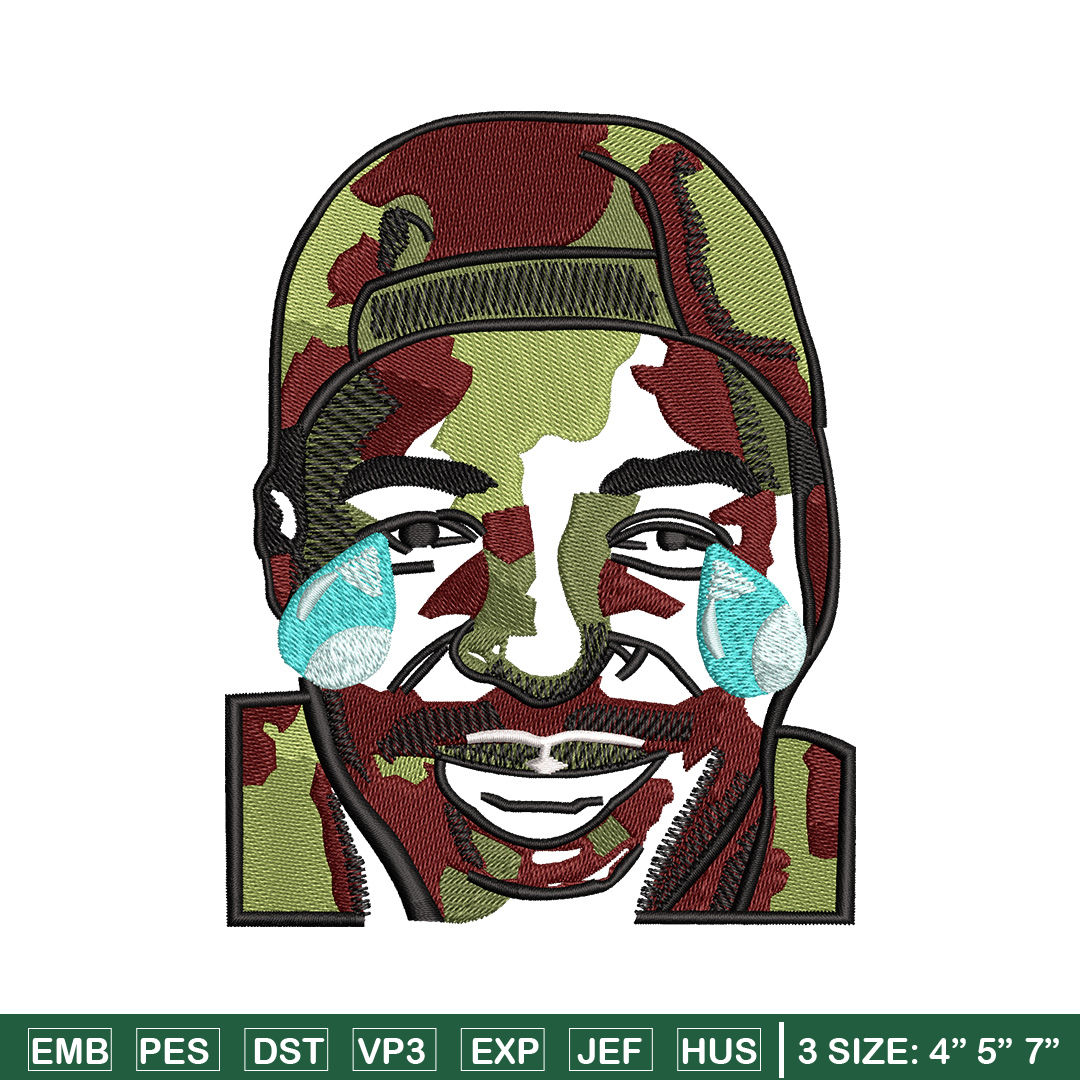 Army man embroidery design, Army embroidery, Embroidery file - Inspire ...