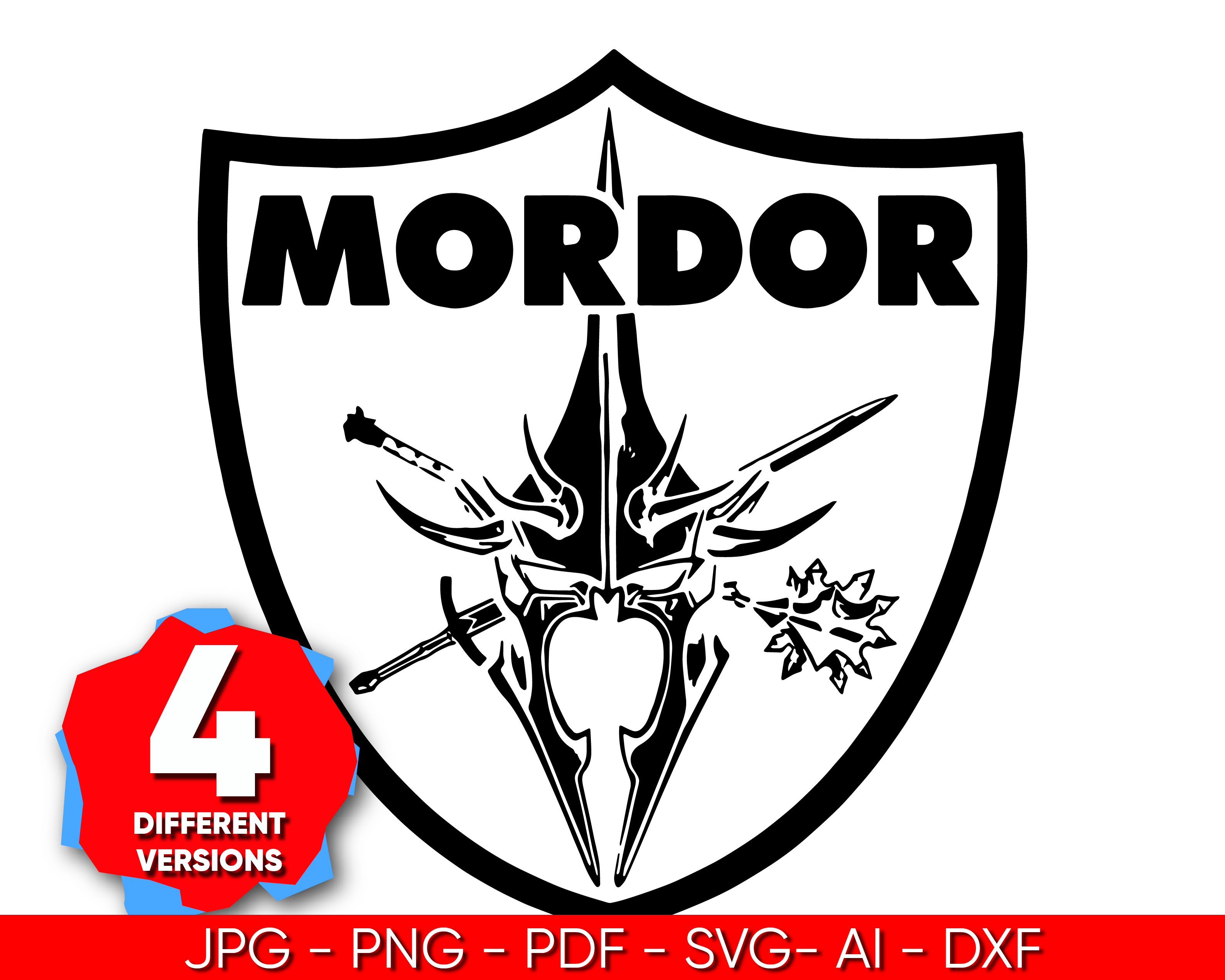 The Lord of the Rings Mordor Svg Bundle, Lord of the Rings V - Inspire ...