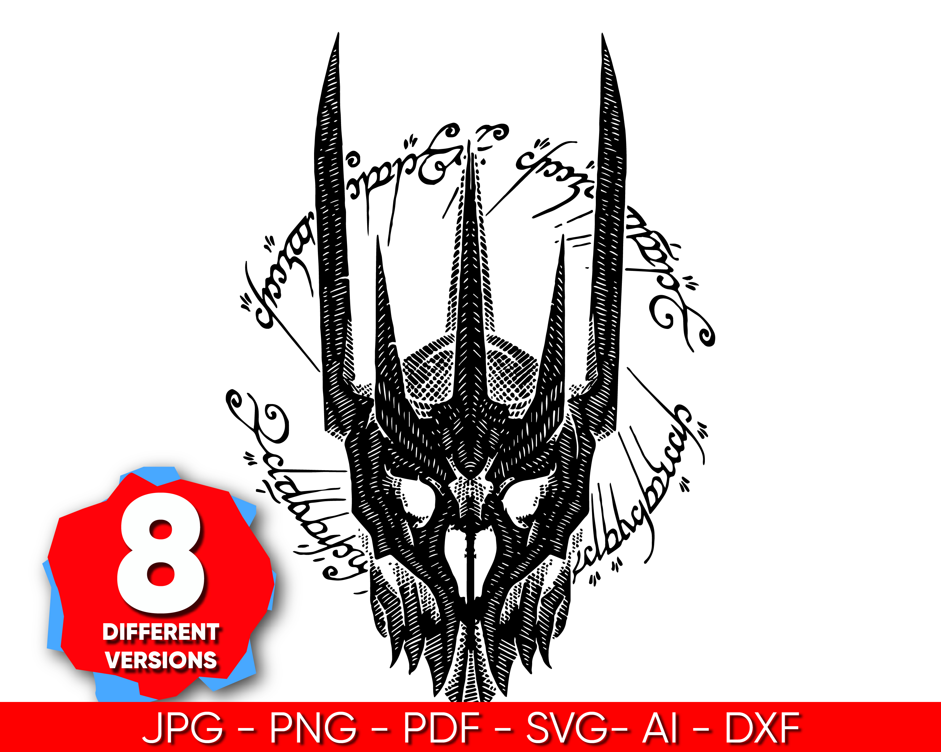 The Lord of the Rings Mordor Svg Bundle, Lord of the Rings V - Inspire ...