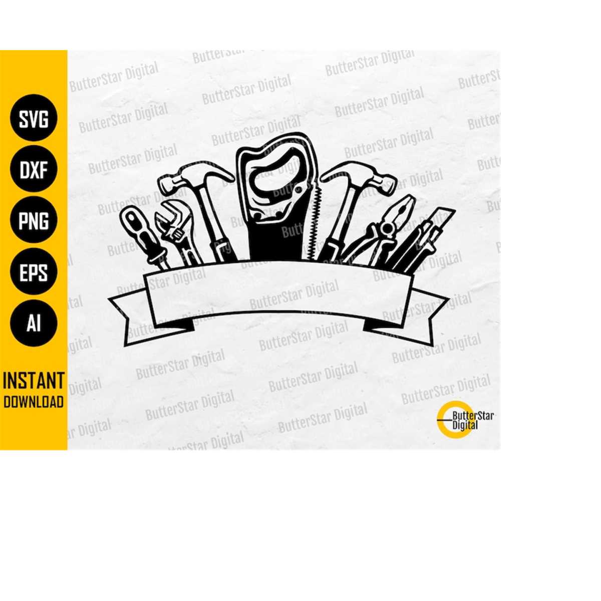 Carpenter Tools SVG | Handyman SVG | Carpentry T-Shirt Decal | Inspire ...