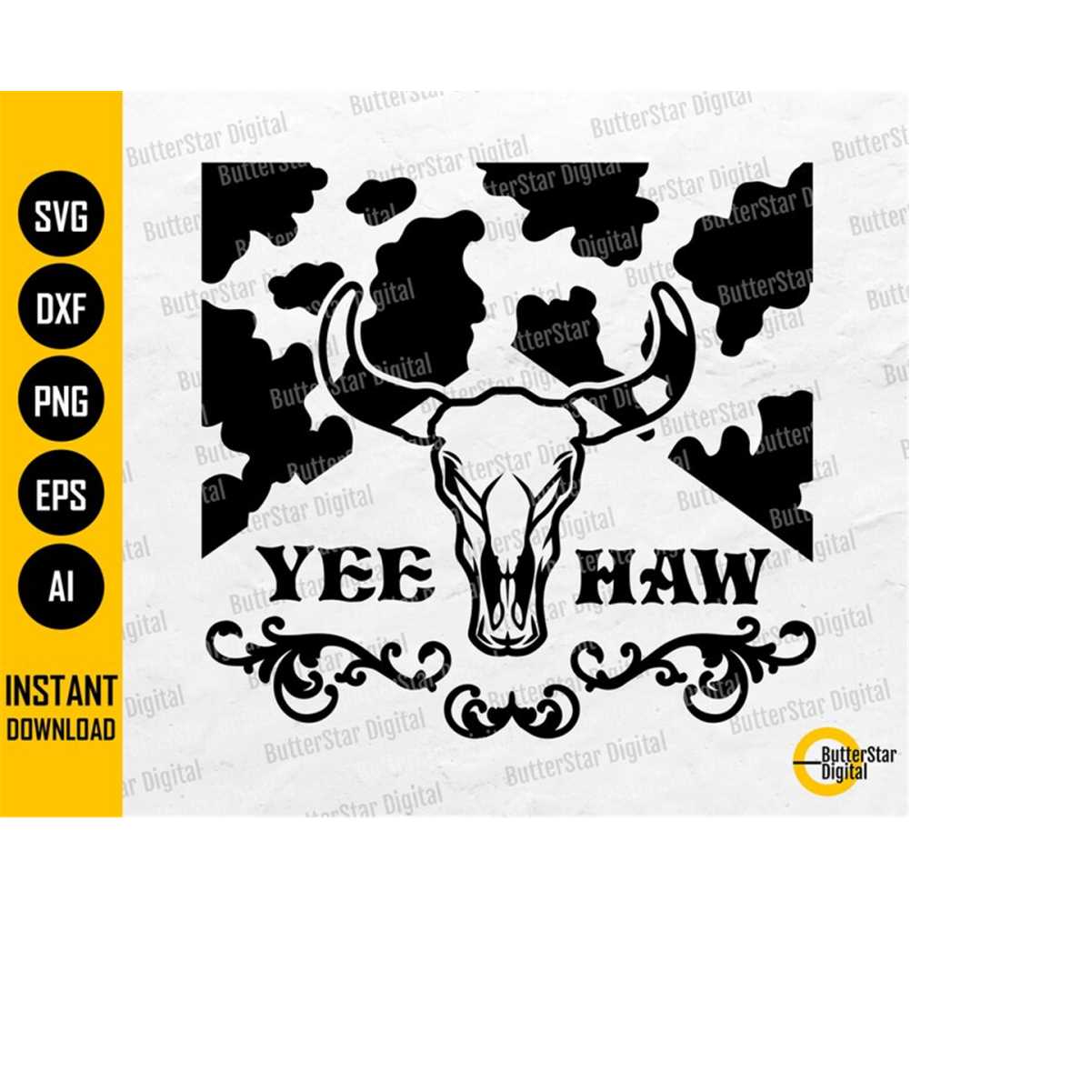 Yee Haw SVG | Country SVG | Western SVG | Cricut Cutting Fil - Inspire ...