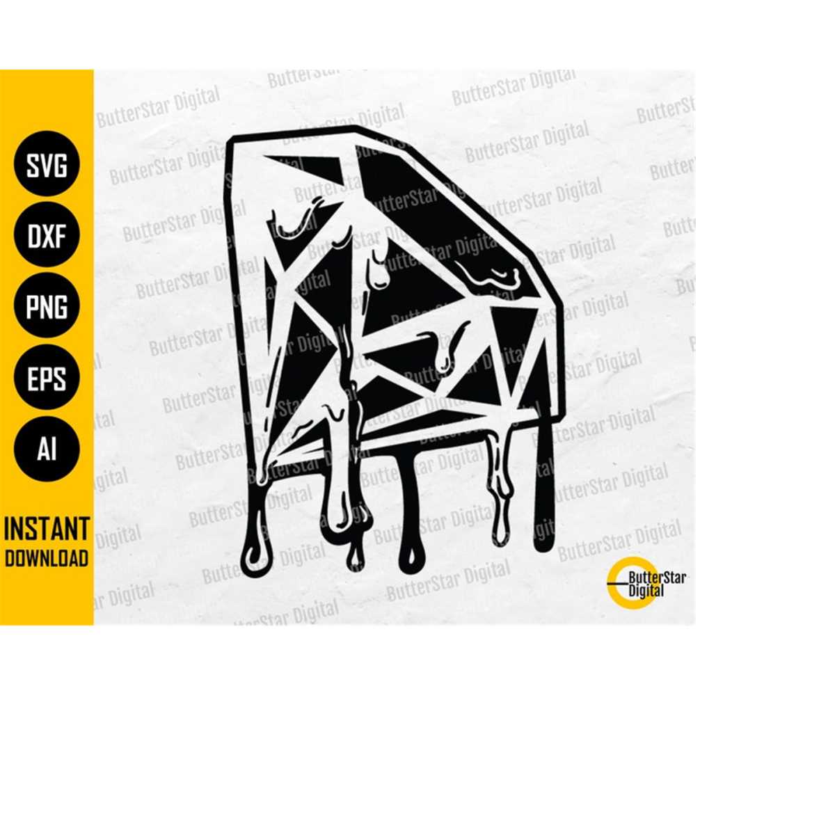 Melting Diamond SVG | Crystal SVG | Gemstones Decal T-Shirt | Inspire ...