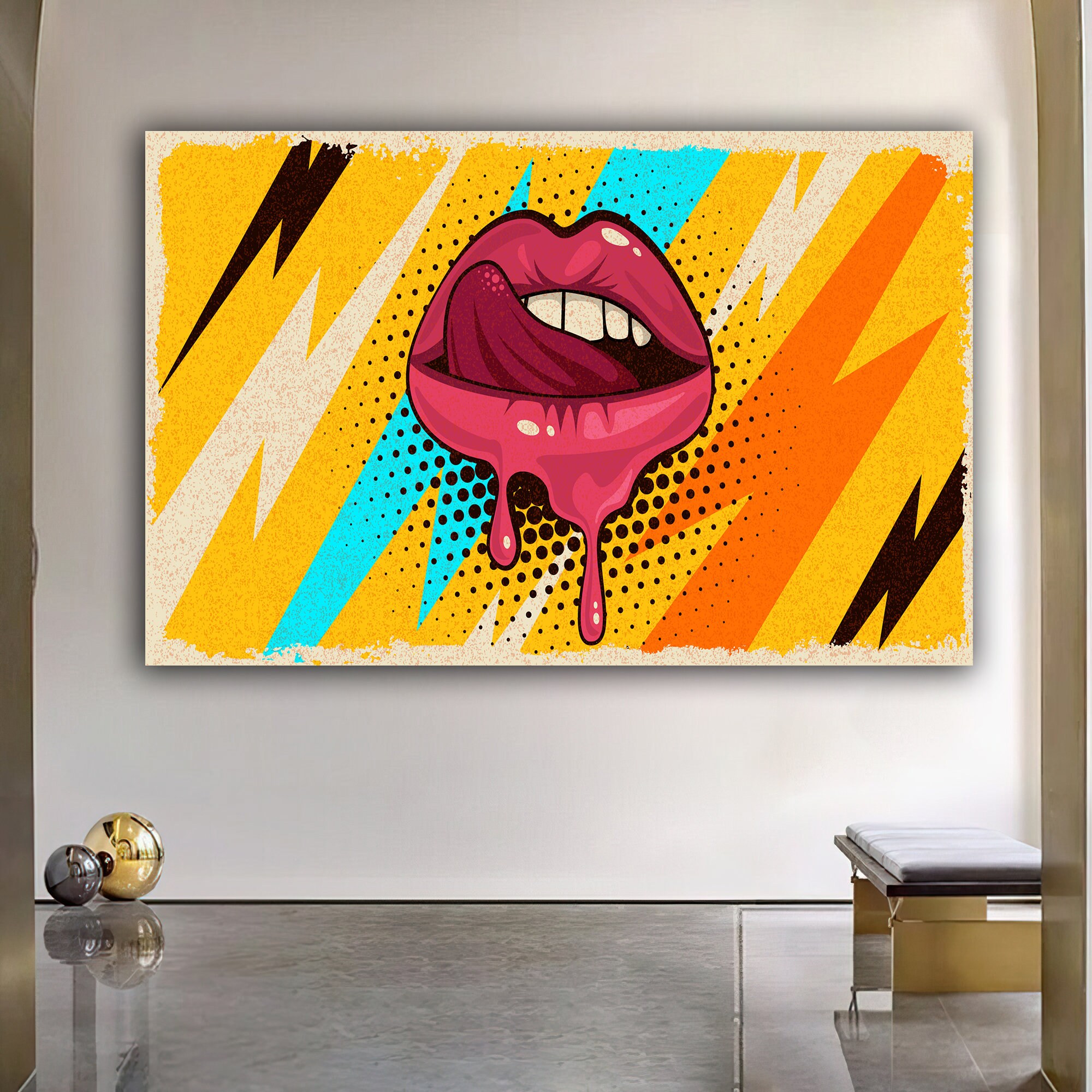 Sexy Lips Pop Art Canvas Painting Lips Canvas Painting Lip Inspire sexy-lips-pop-art-canvas-painting-lips-canvas-painting-lip-inspire