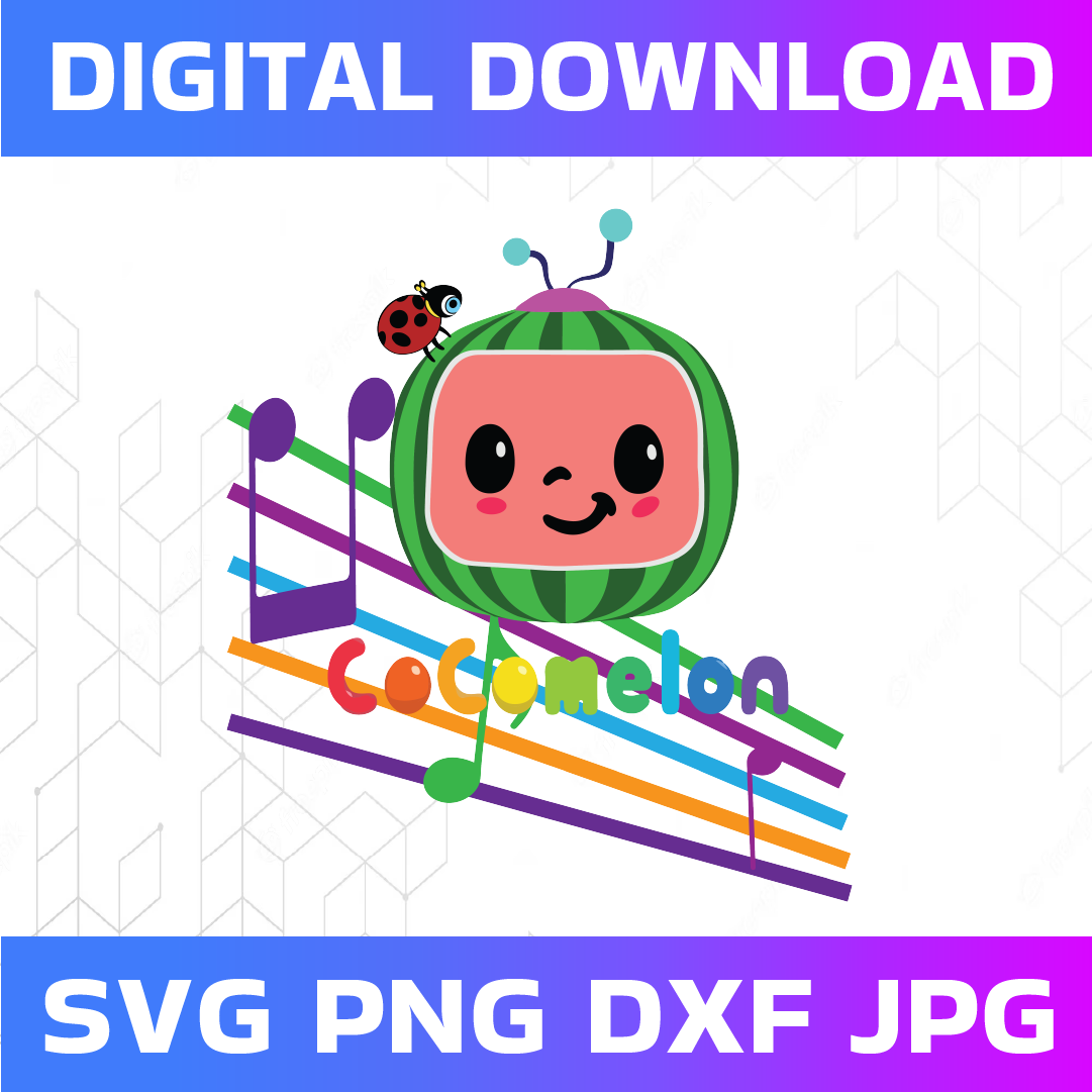 Cocomelon Logo svg, Coco Melon svg, Cocomelon Bundle svg, Co - Inspire ...