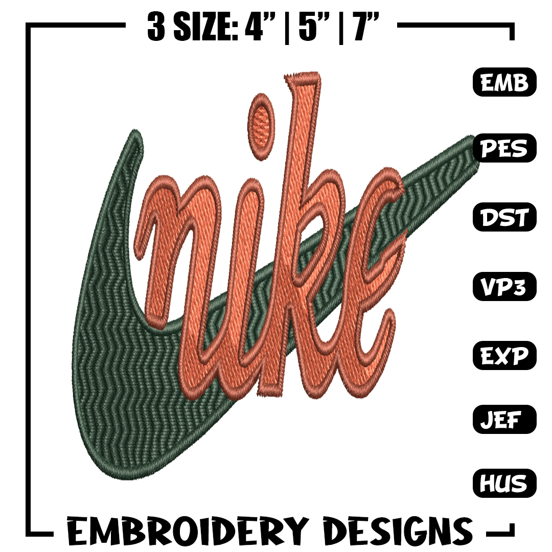 Swoosh Nike embroidery design, Swoosh Nike embroidery, Nike | Inspire ...