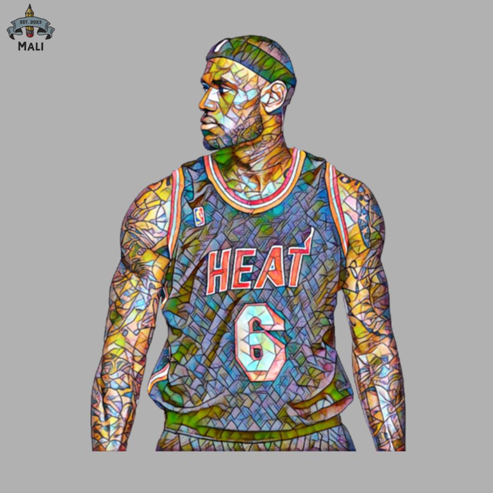LeBron James Wonderful Mosaic PNG Download | Inspire Uplift