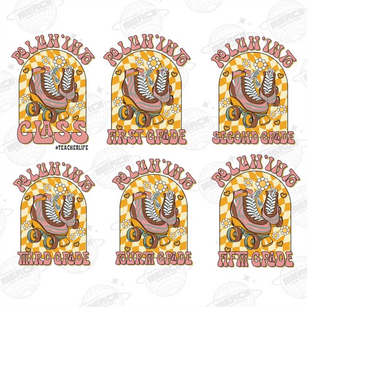 Rollin Into Class PNG Back To School Shirt, Funny Teacher, R | Inspire ...