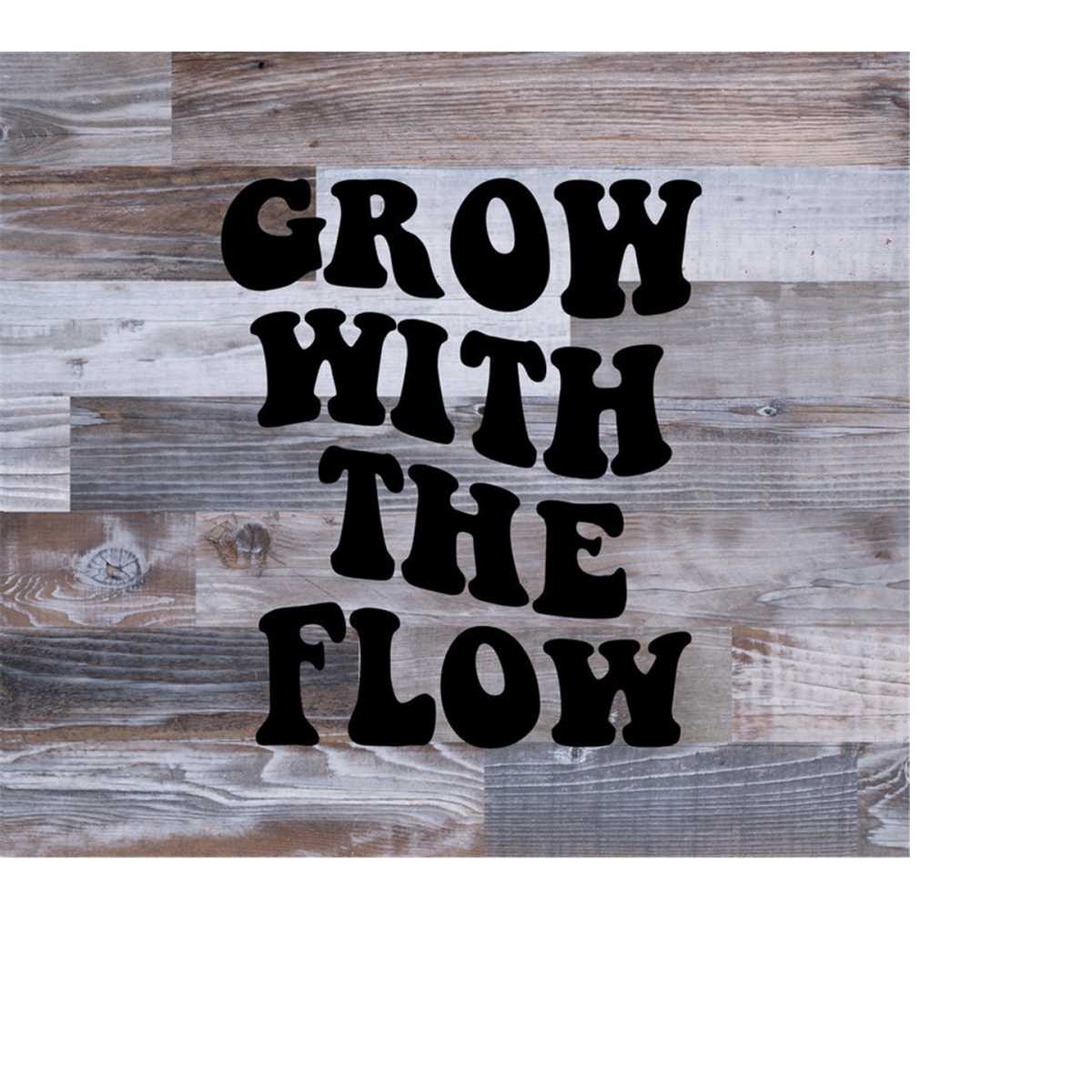 Grow With The Flow Svg, Png, Mental Health SVG Files For Cri | Inspire ...