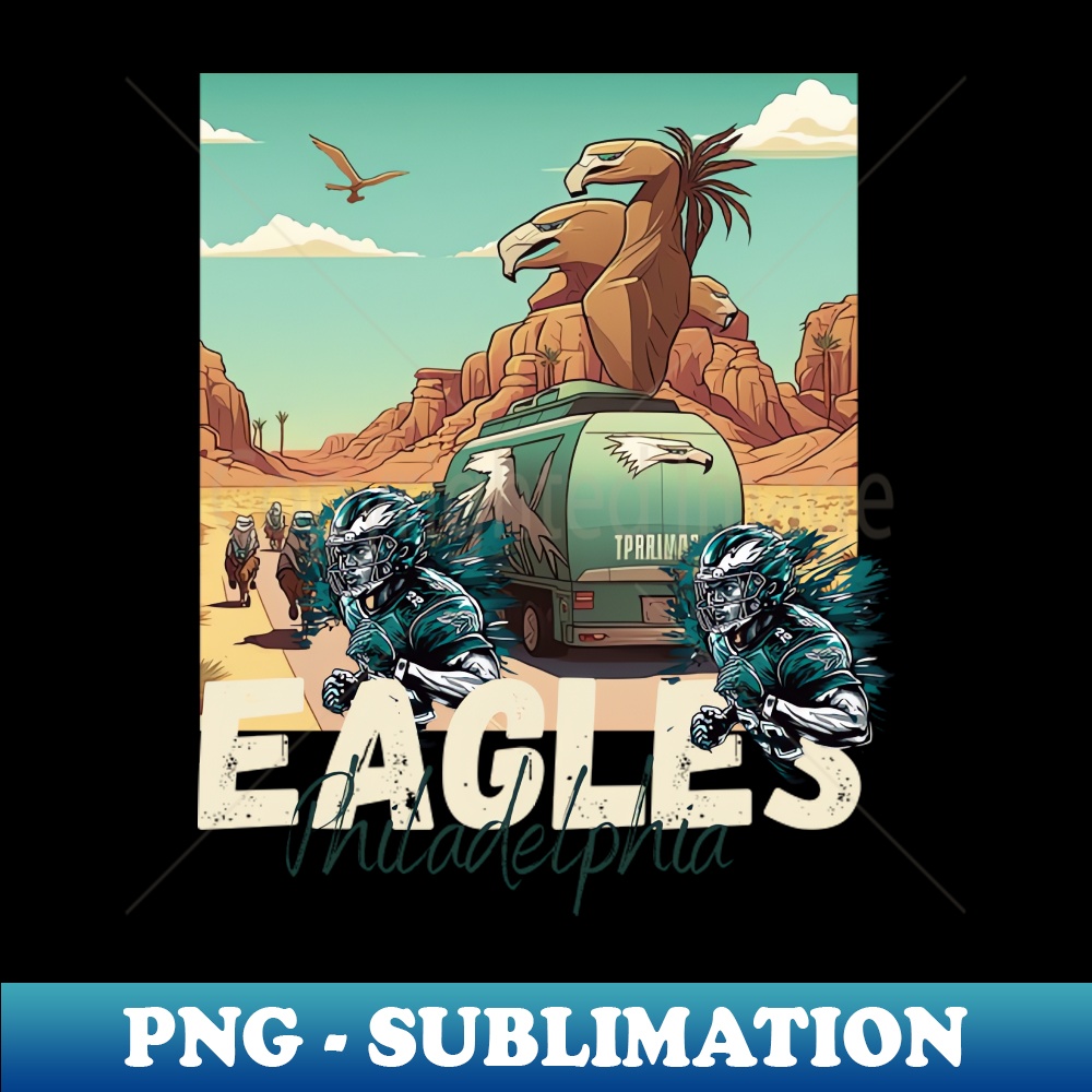 Philadelphia Eagles Football Player - Cartoon Style - Stunni | Inspire ...