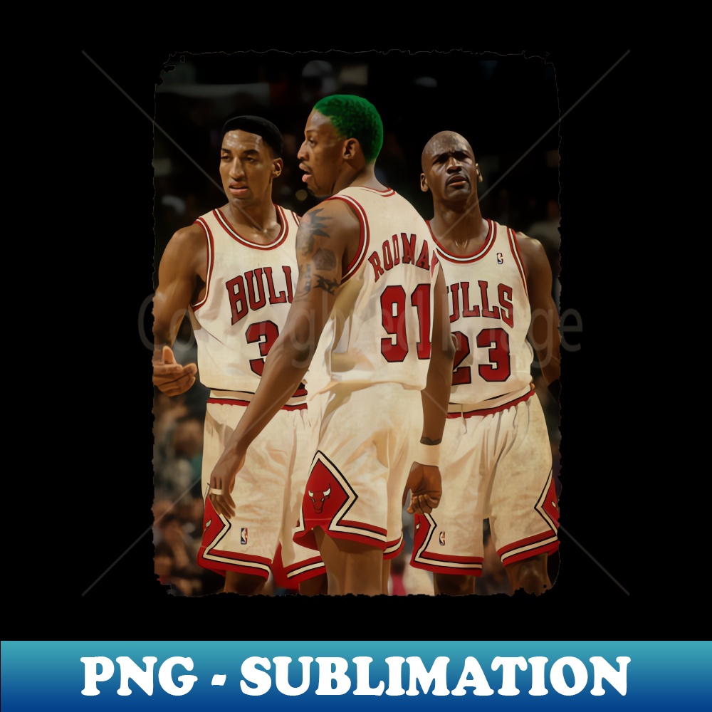 Chicago Bulls Sublimation Digital Download - The Big Three - | Inspire ...