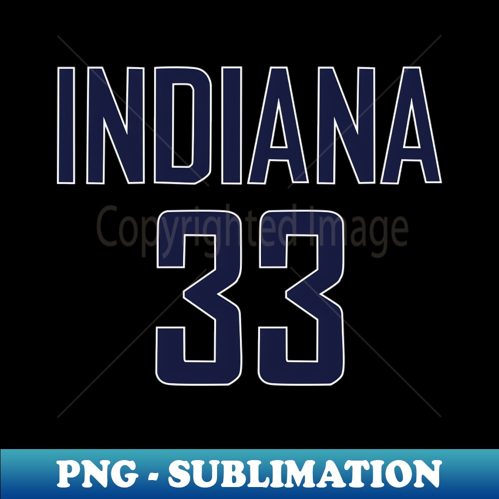 Indiana Pacers 33 Iconic Jersey - High-Quality Digital Subli | Inspire ...