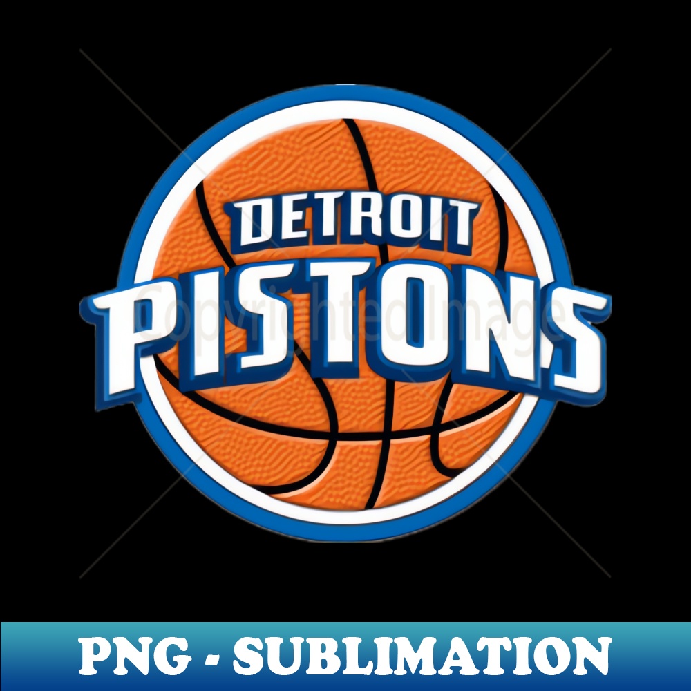 Old Detroit Pistons - Vintage Basketball Sublimation Graphic | Inspire ...