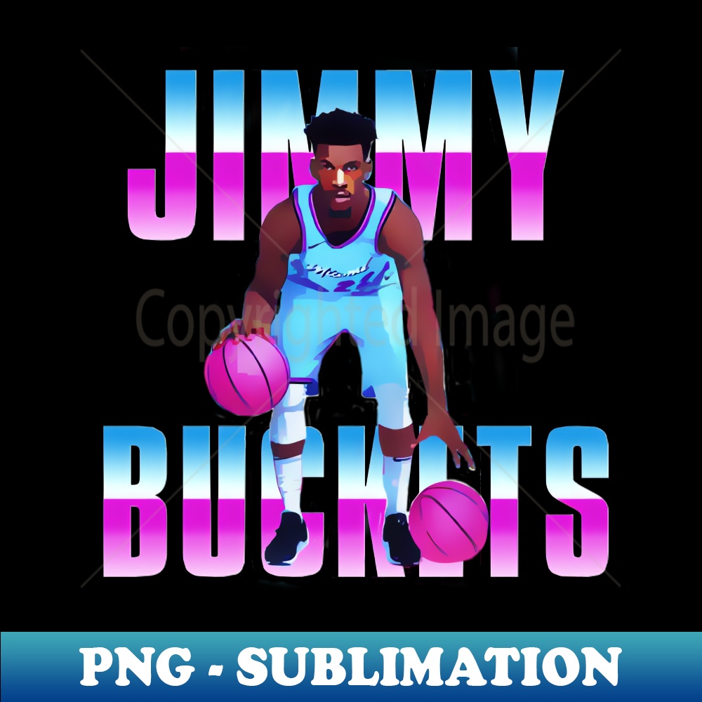 Jimmy Buckets Basketball - High Resolution PNG Digital Downl | Inspire ...