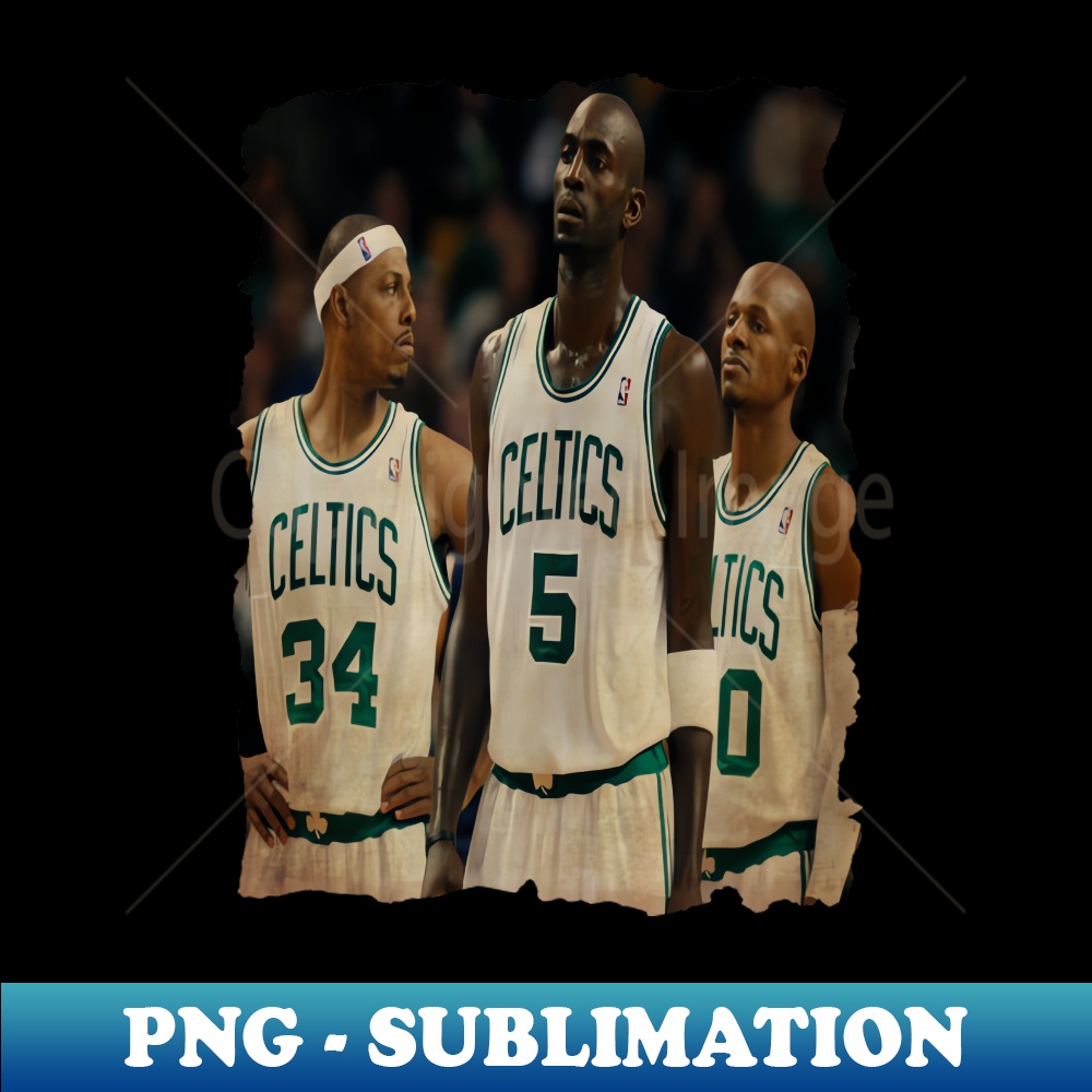 Vintage NBA Trio - Kevin Garnett - Paul Pierce - and Ray All | Inspire ...