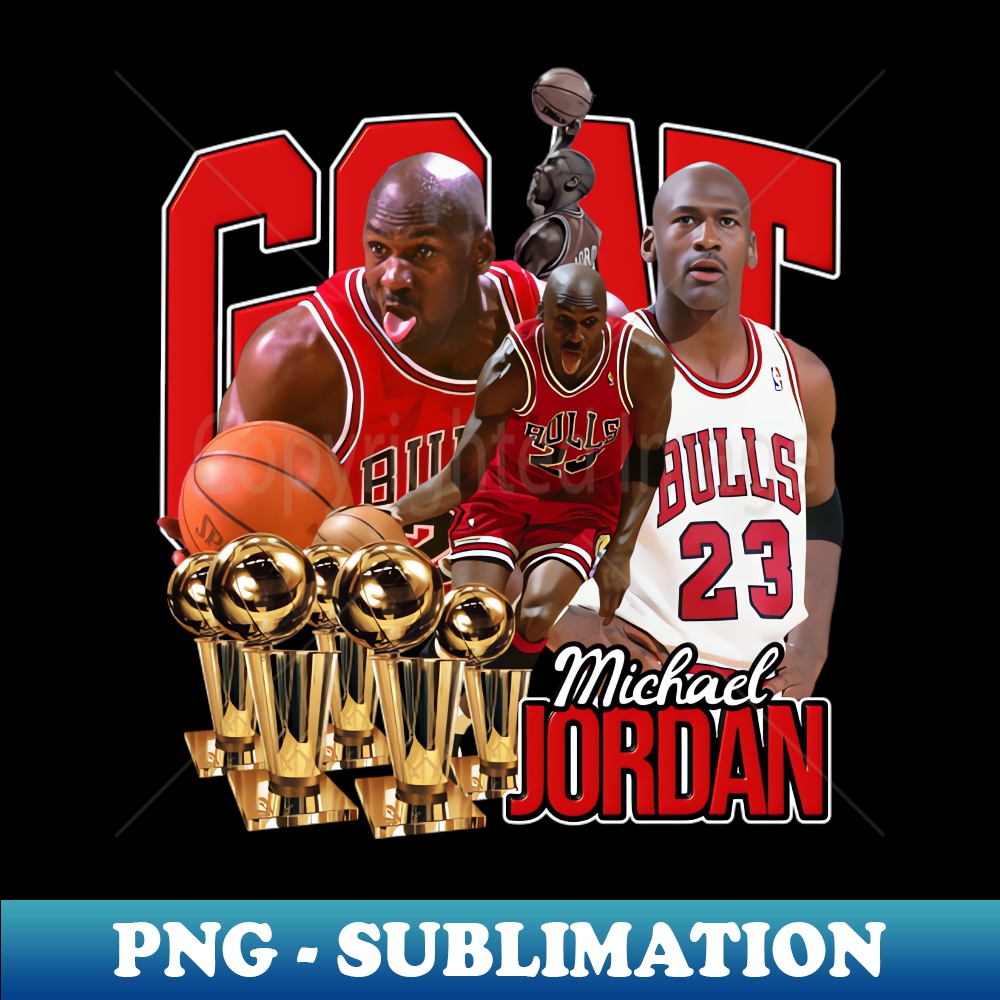 Michael Jordan 23 - NBA Legend - PNG Sublimation Digital Dow | Inspire ...