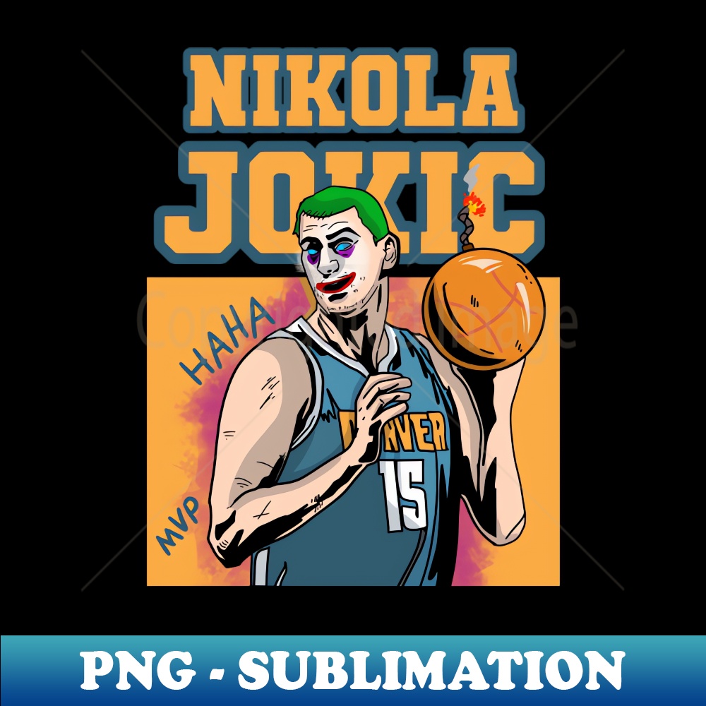 Nikola Jokic Sublimation PNG Digital Download - Supreme Qual | Inspire ...