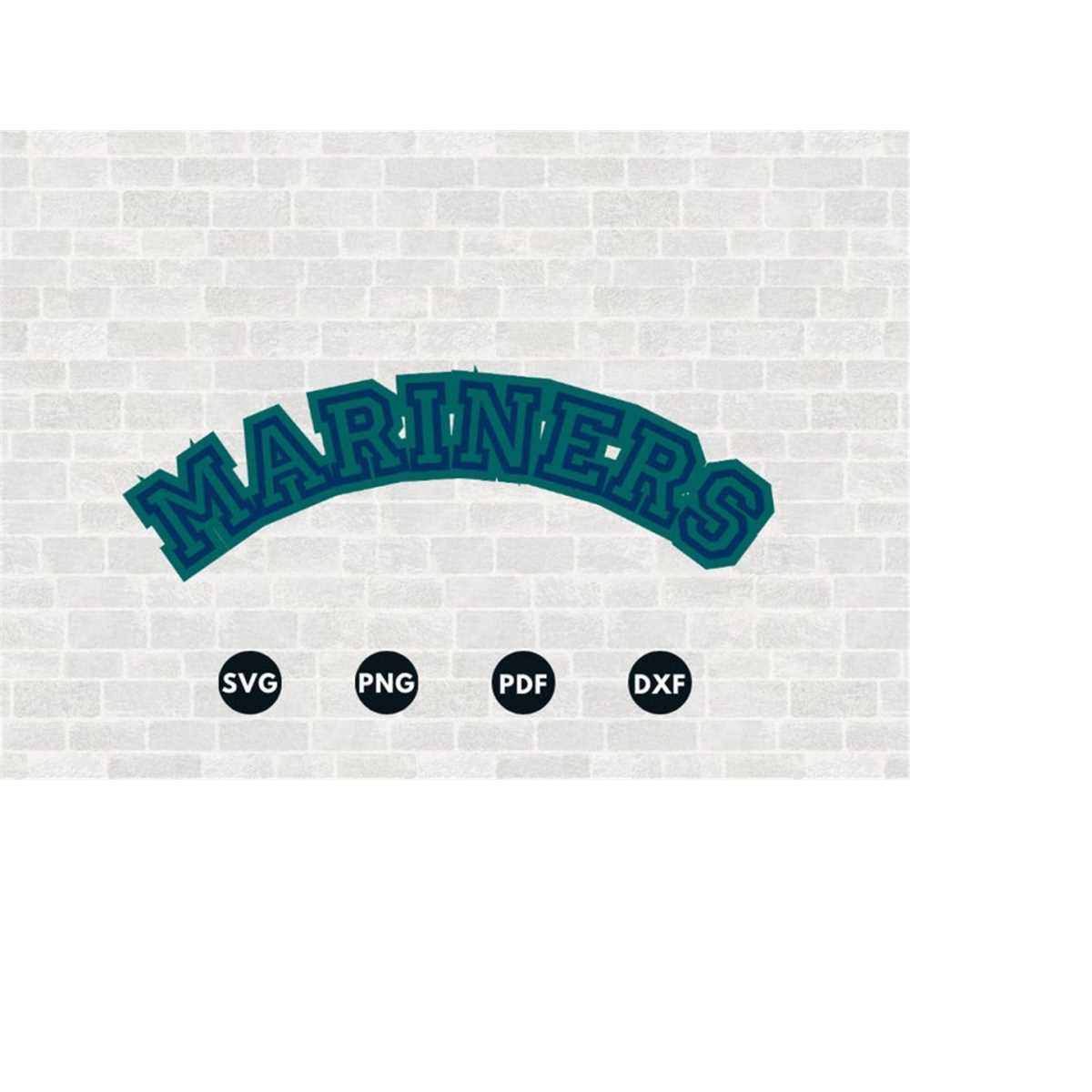 Mariners Svg, Mariners Template, Mariners Stencil, Baseball | Inspire ...