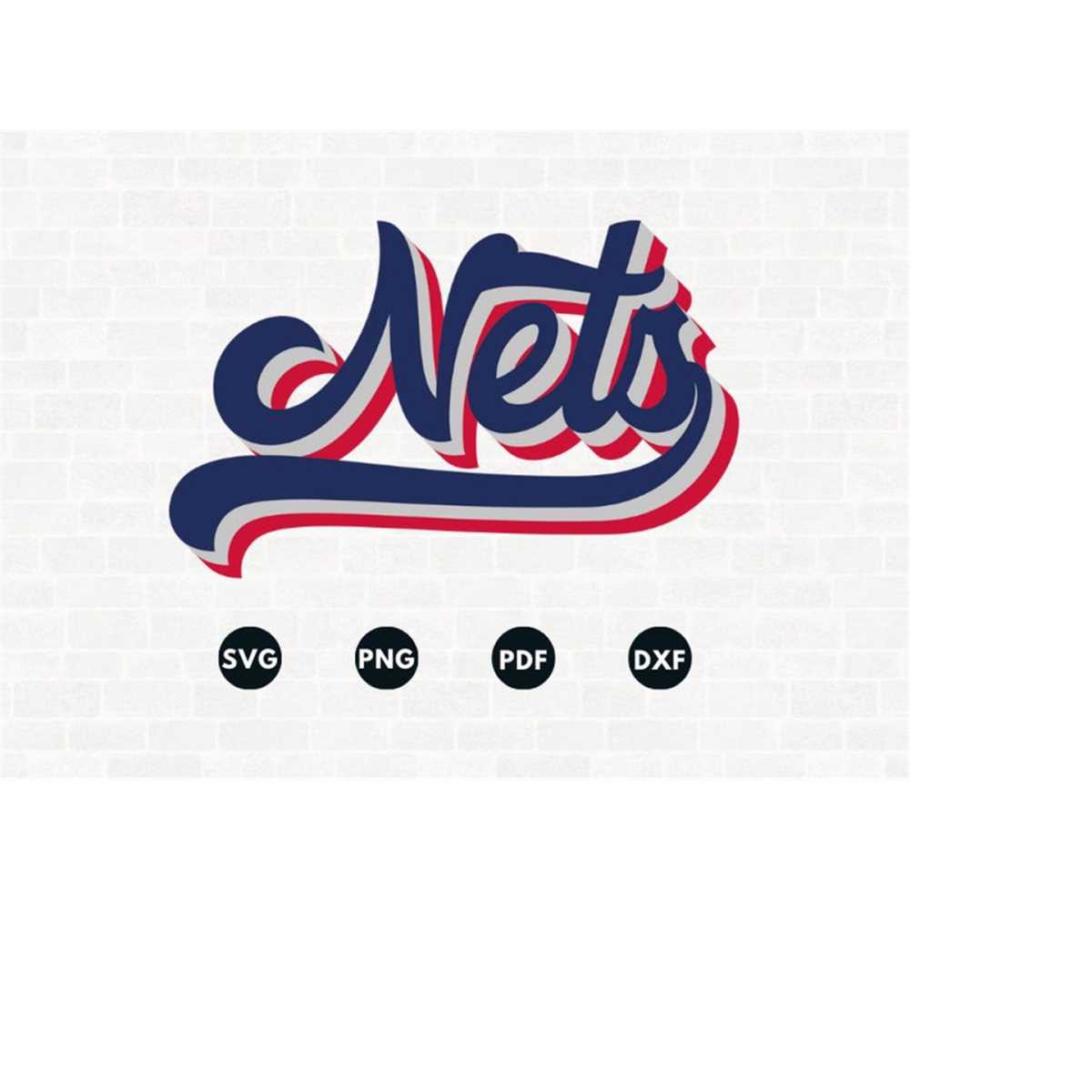 Nets Svg, Nets Template, Nets Stencil, Basketball Gifts, Dig | Inspire ...