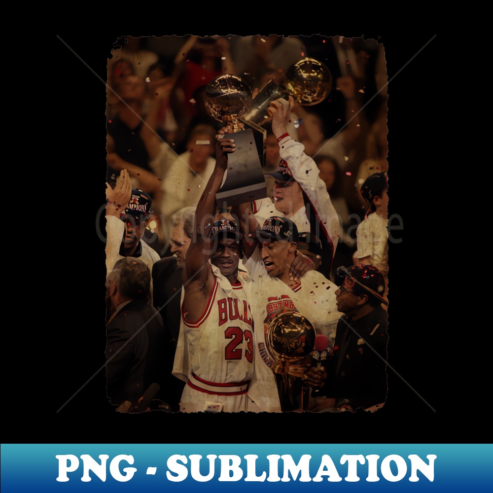 Scottie Pippen & Michael Jordan Championship Collage - Legen | Inspire ...