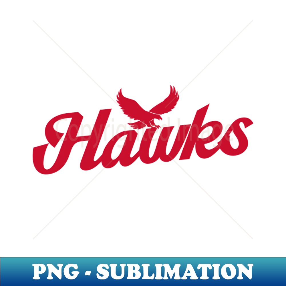 Hawks Basketball Retro - High Resolution Transparent Sublima | Inspire ...