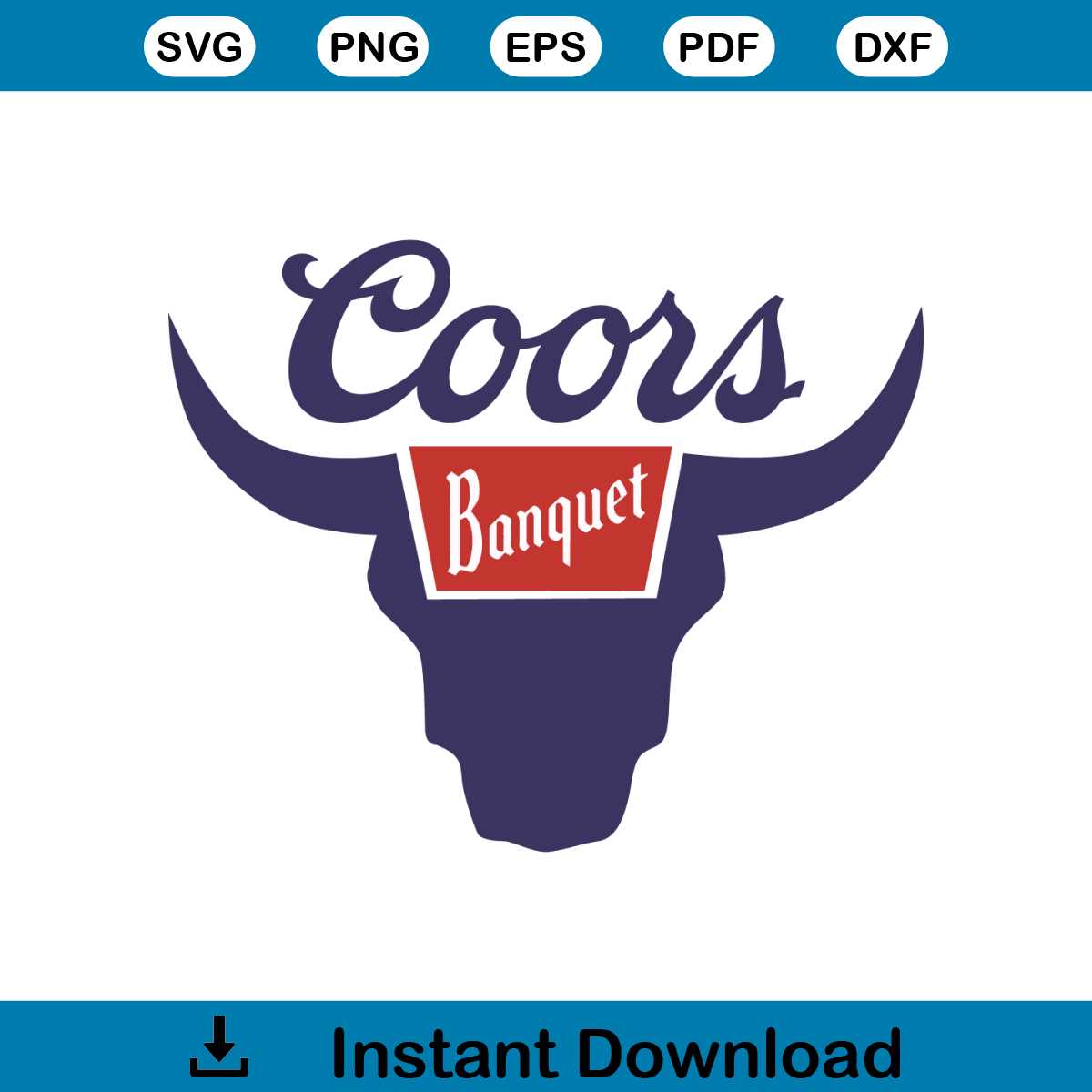 Coors Banquet Rodeo SVG Western Wear SVG Digital Cricut File | Inspire ...