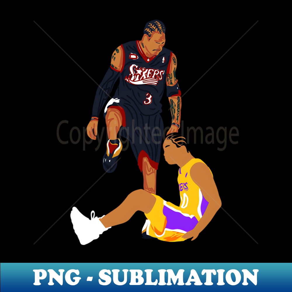 Allen Iverson Step Over - Legendary NBA Moment - High-Resolu | Inspire ...