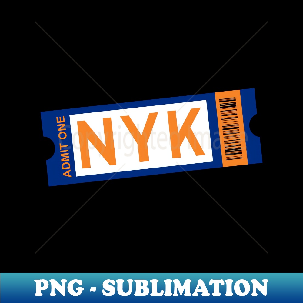 PNG Sublimation Digital Download - Transparent NYK Ticket De | Inspire ...