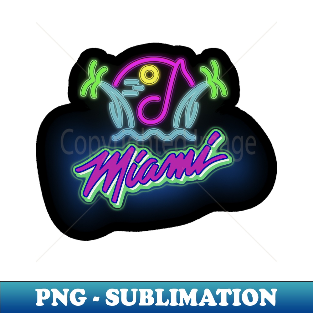 Miami Logo - Seamless Sublimation Design - Instantly Elevate | Inspire ...